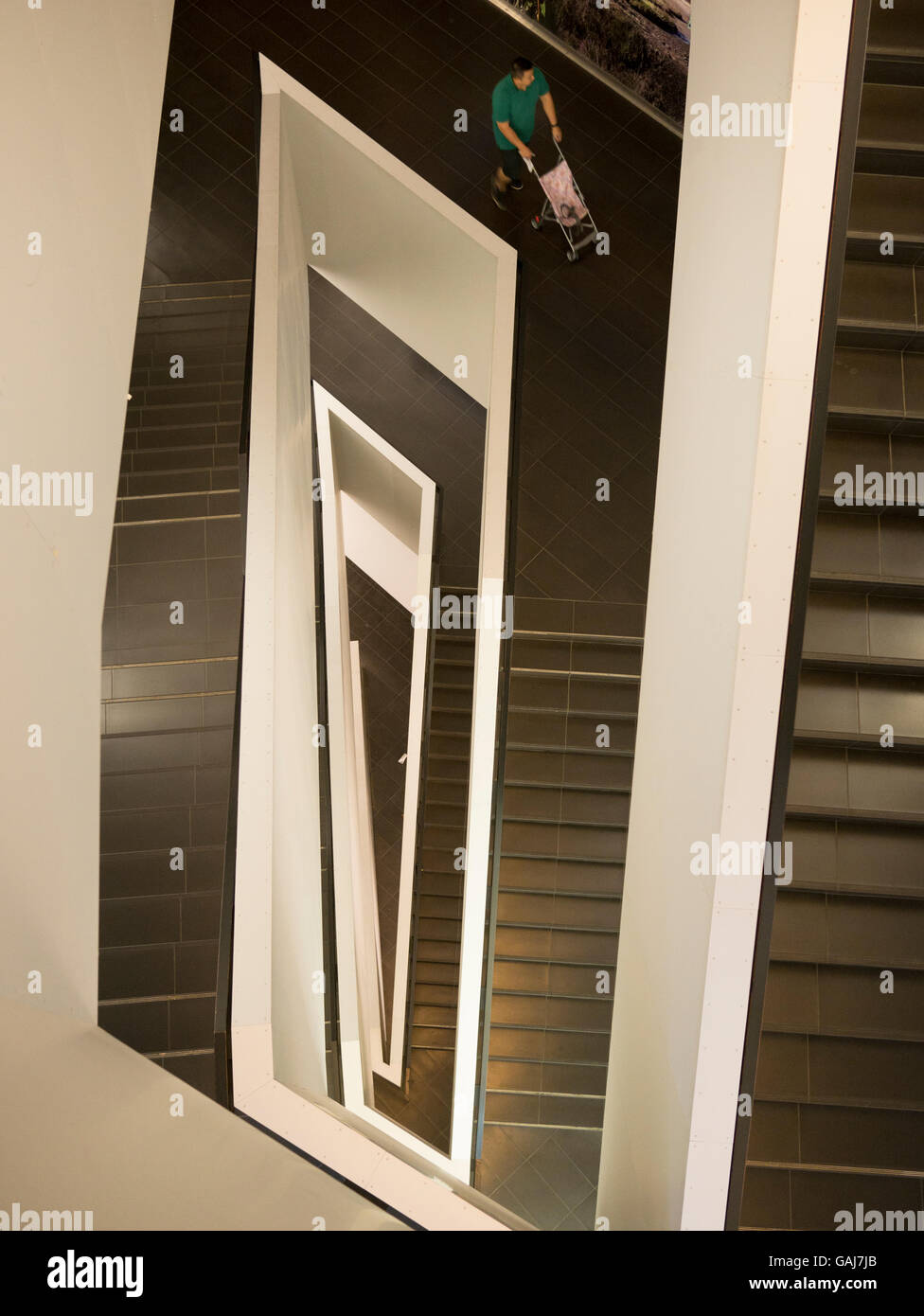 Angular stairs hi-res stock photography and images - Alamy