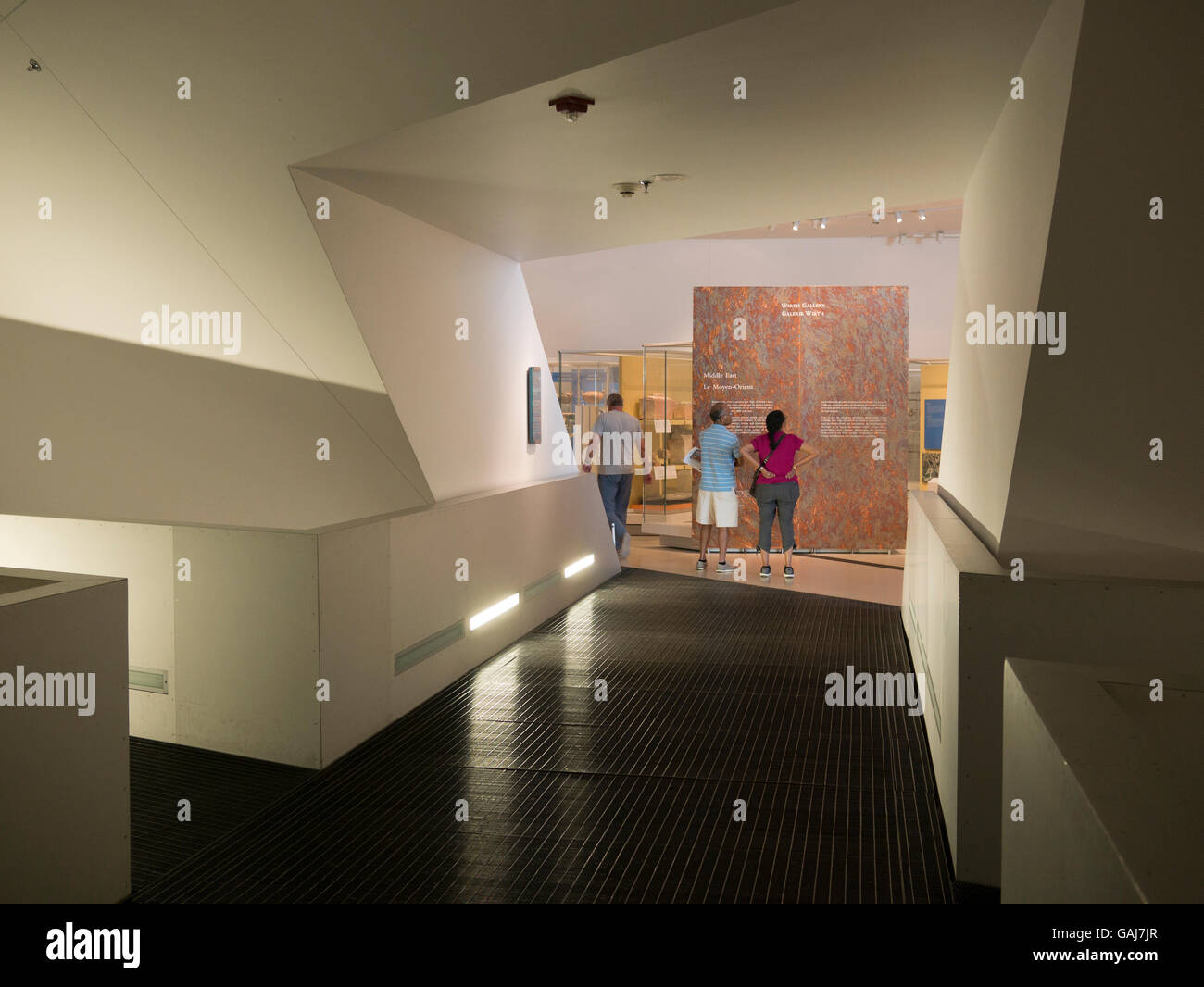 Art exhibits in Royal Ontario Museum, Toronto, Canada Stock Photo - Alamy
