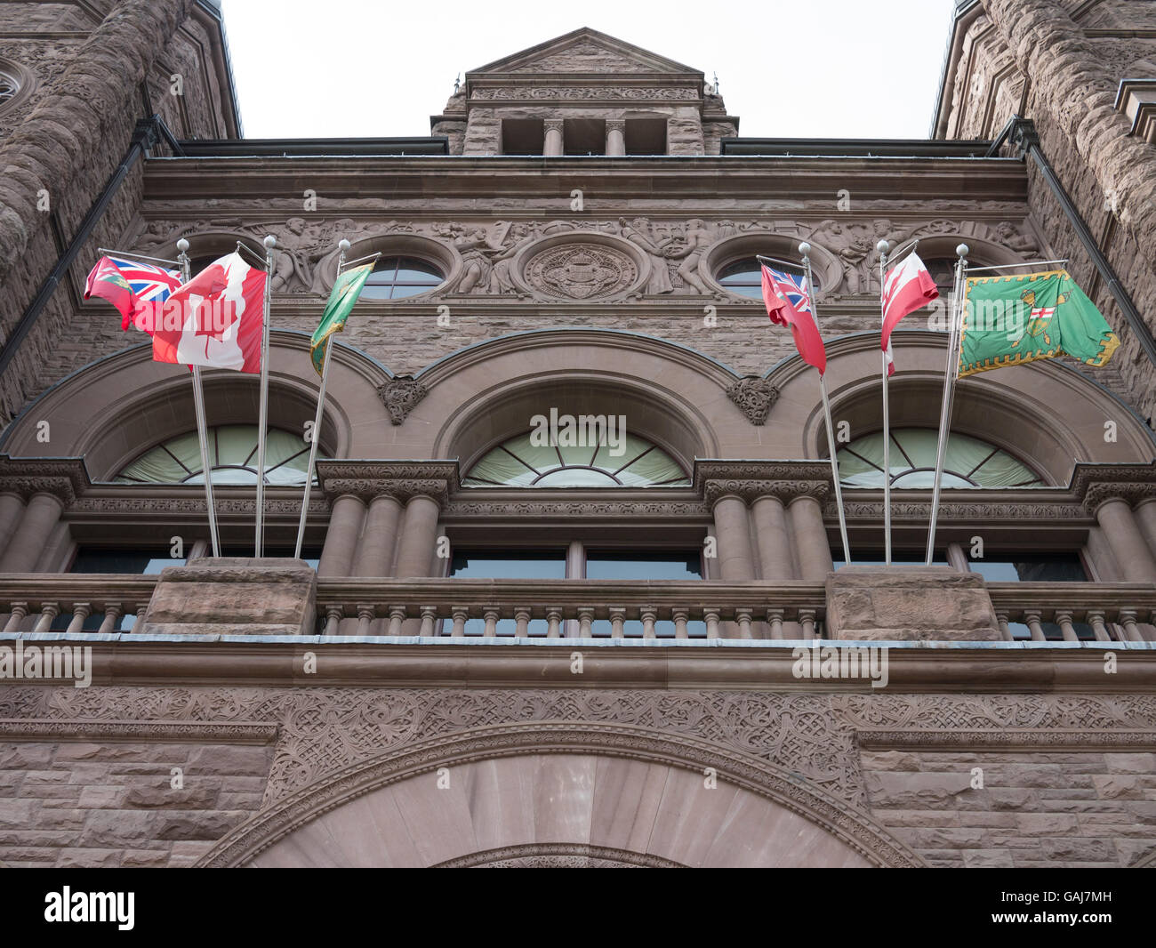 Queen's Park Legislative Assembly of Ontario and urban park in Downtown ...