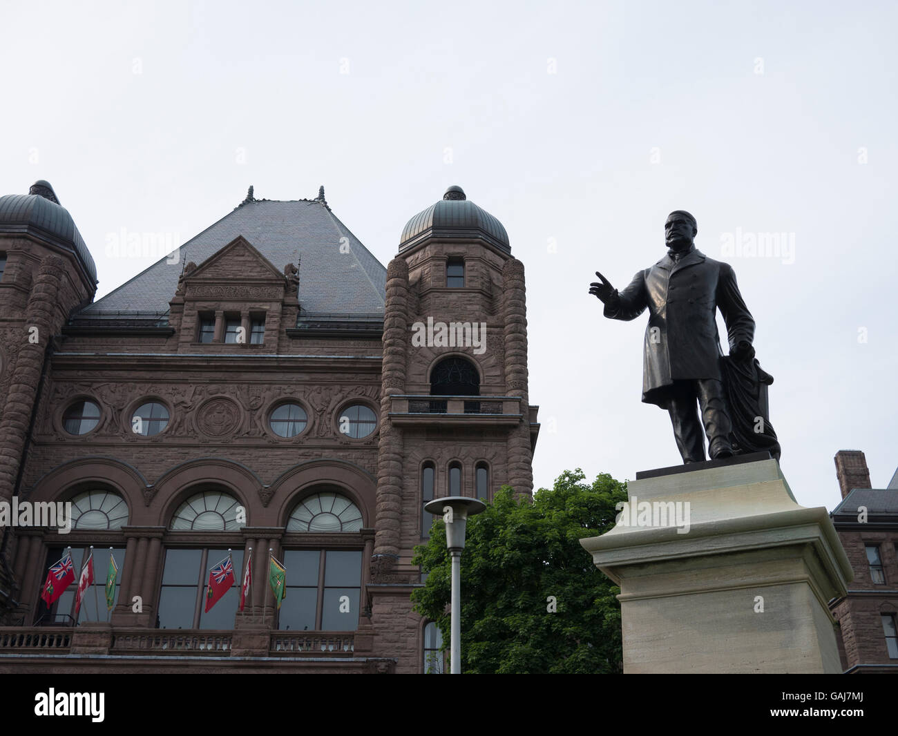 Queen's Park Legislative Assembly of Ontario and urban park in Downtown ...
