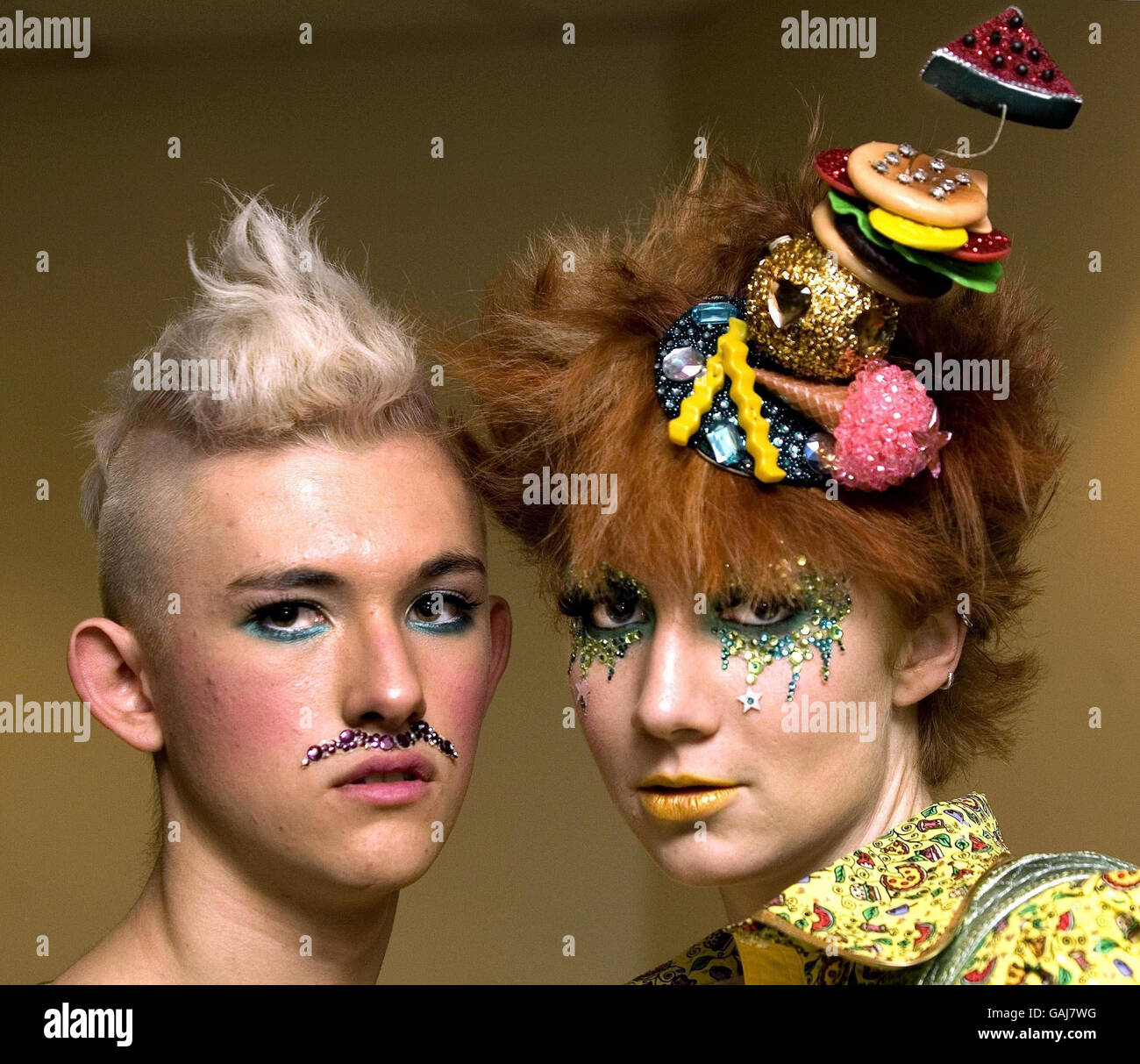 Models wear creations from designer Emma Bell during the SuperSuper ...