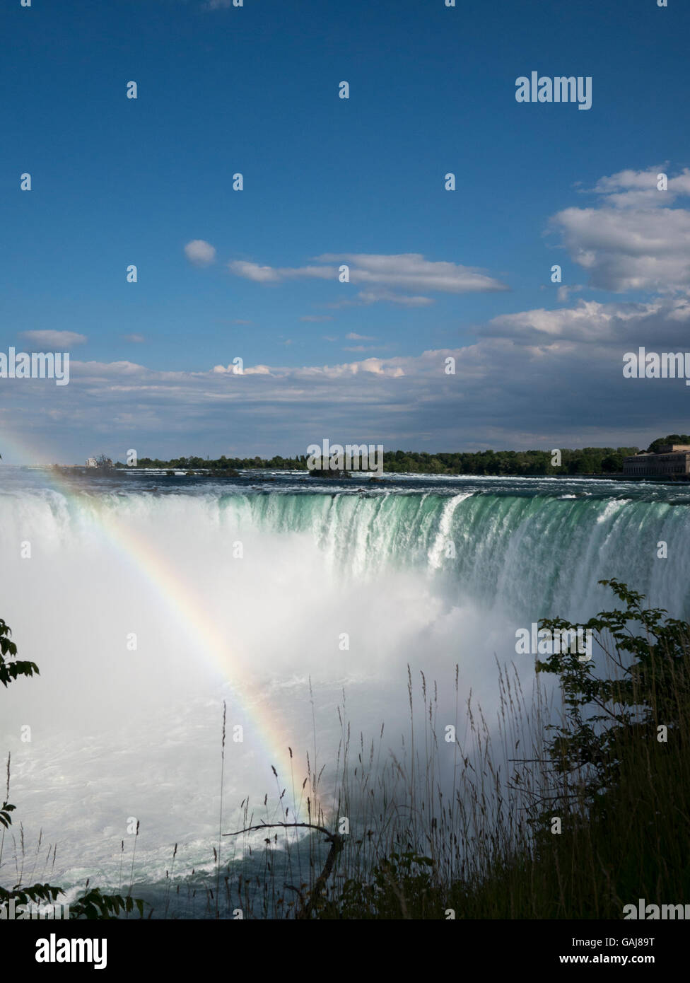Summer flow on horseshoe falls hi-res stock photography and images - Alamy