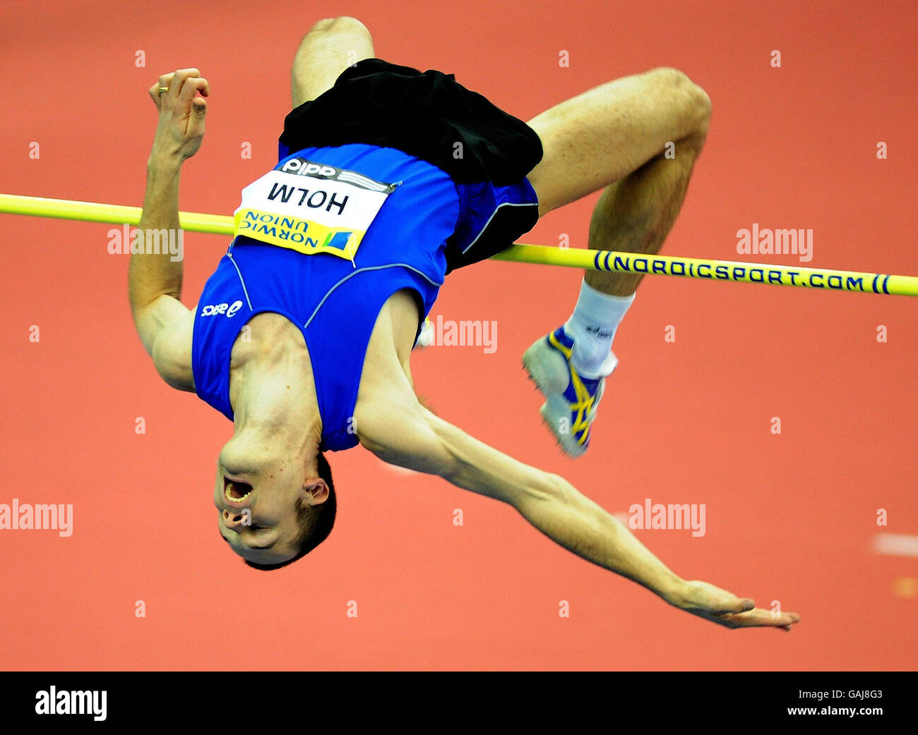 Athletics - Norwich Union Grand Prix - The National Indoor Arena Stock ...