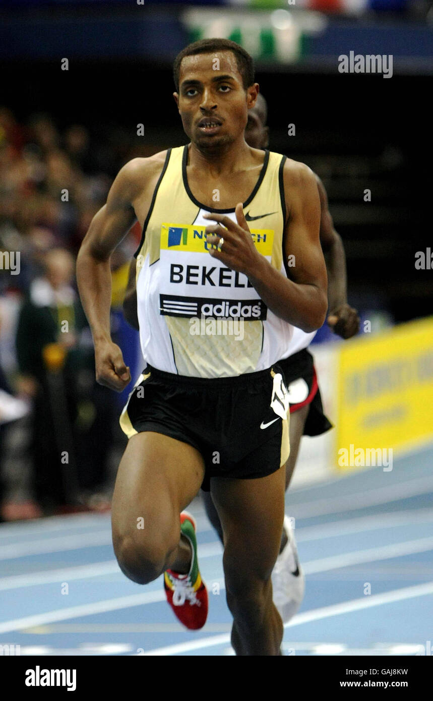 Athletics - Norwich Union Grand Prix - The National Indoor Arena Stock ...