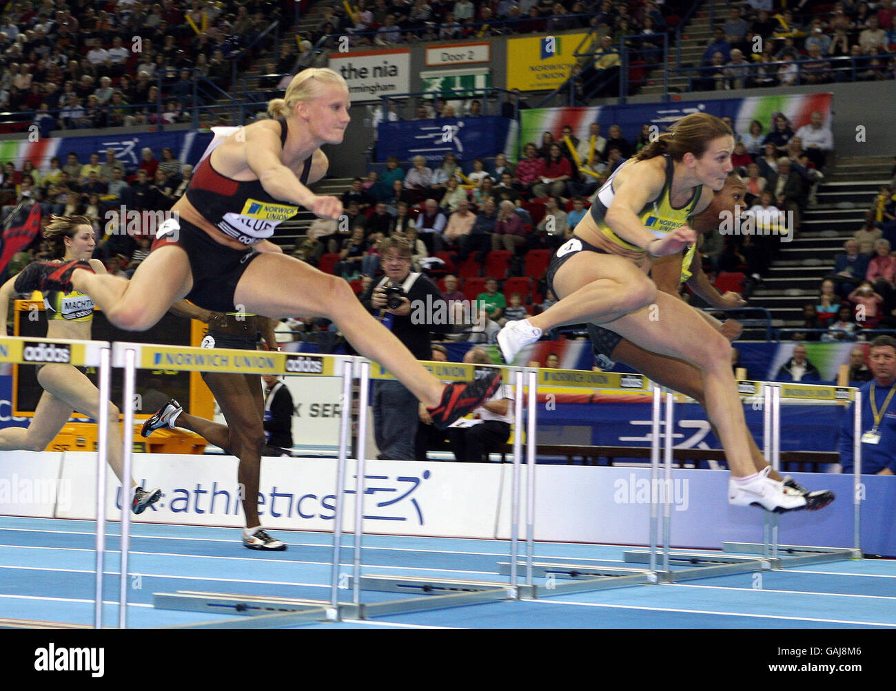 Athletics - Norwich Union Grand Prix - The National Indoor Arena Stock ...