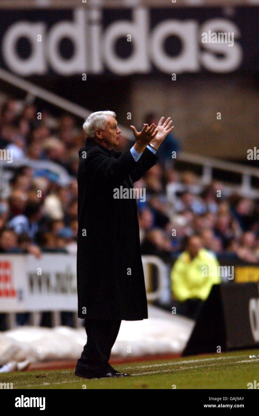 Newcastle United's manager Sir Bobby Robson cannot explain his team's ...