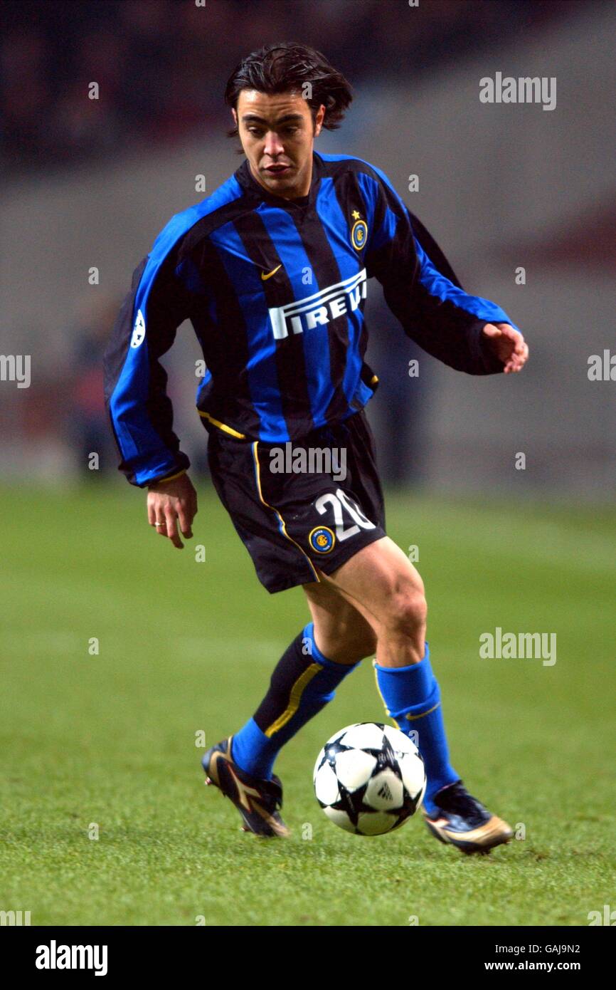 Alvaro recoba inter milan hi-res stock photography and images - Alamy