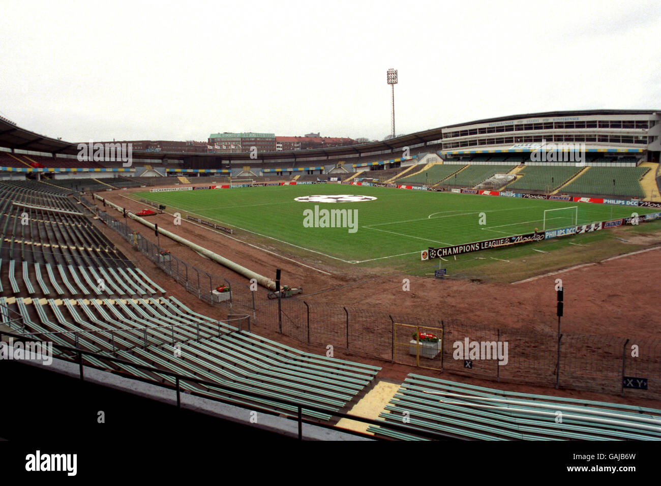 Champions League Soccer. Gothenburg Stadium, Sweden Stock Photo - Alamy