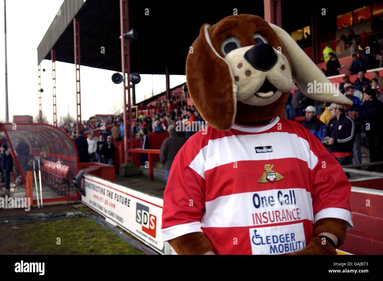 Doncaster rovers mascot hi-res stock photography and images - Alamy
