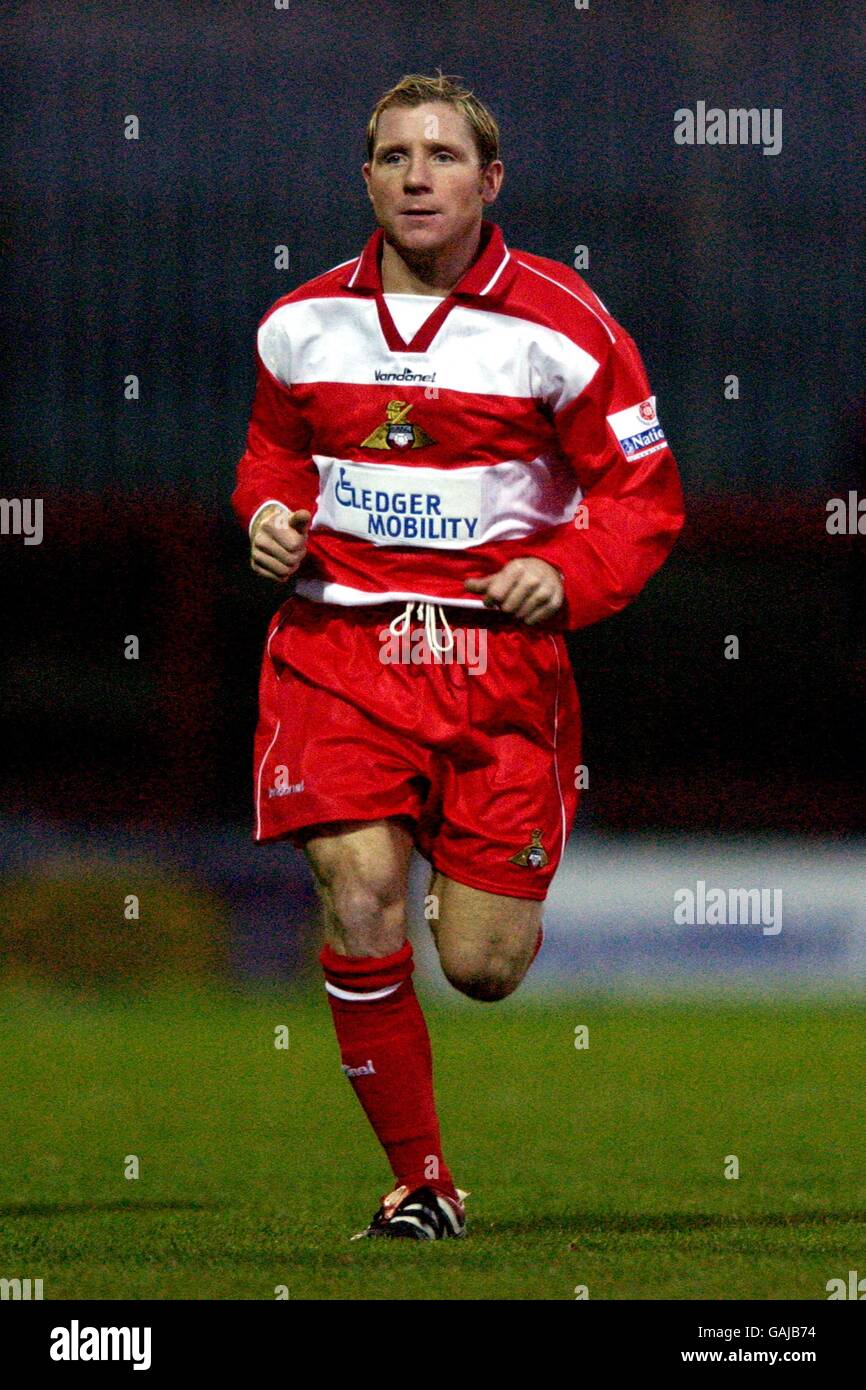 Soccer - Nationwide Conference - Doncaster Rovers v Woking Stock Photo ...