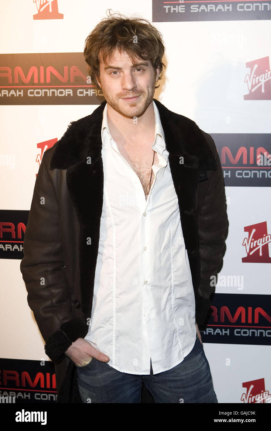 Robert kazinsky arrives terminator hi-res stock photography and images ...