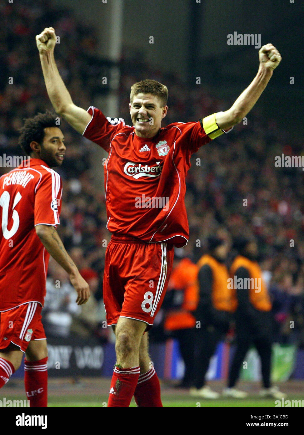 Soccer - UEFA Champions League - First Knockout Round - First Leg ...