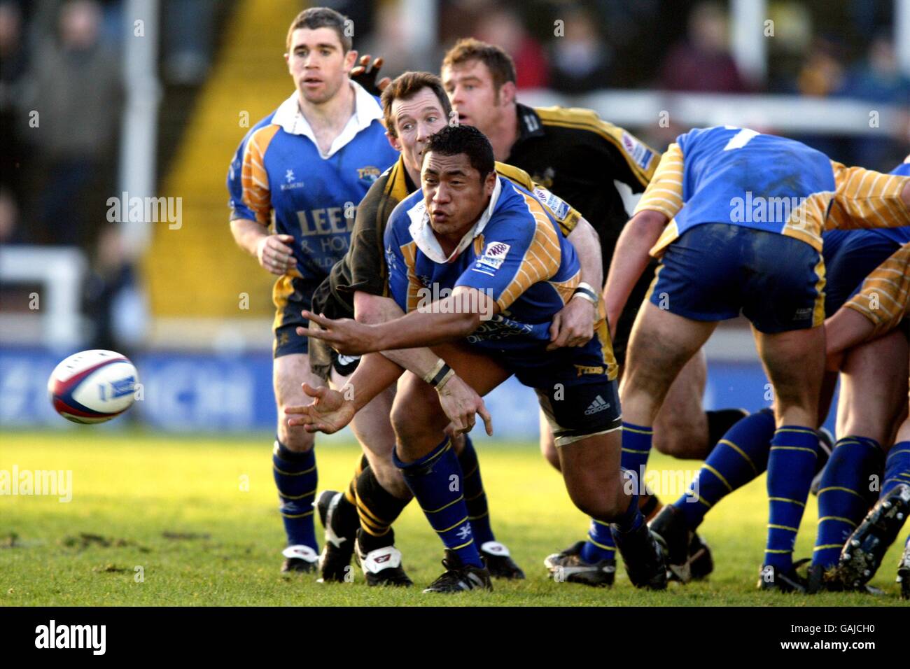 Rugby Union - Zurich Premiership - Leeds Tykes v London Wasps Stock ...
