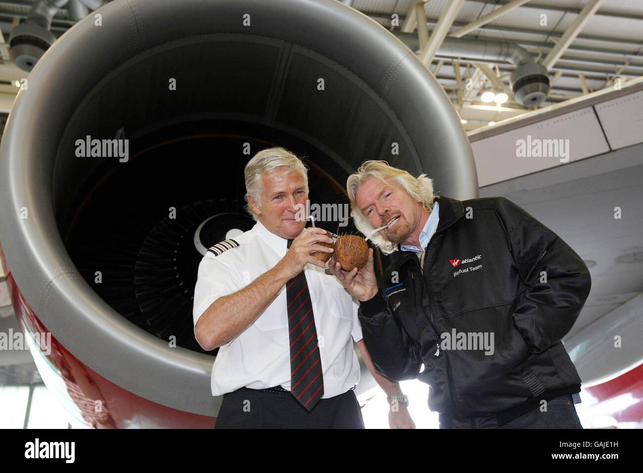 Virgin airline pilot hi-res stock photography and images - Alamy