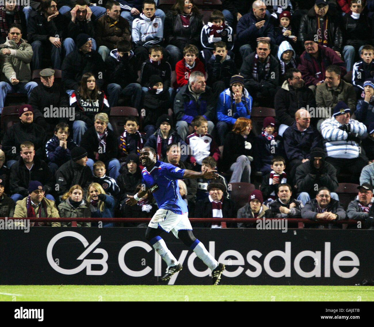 Rangers jean claude darcheville hi-res stock photography and images - Alamy