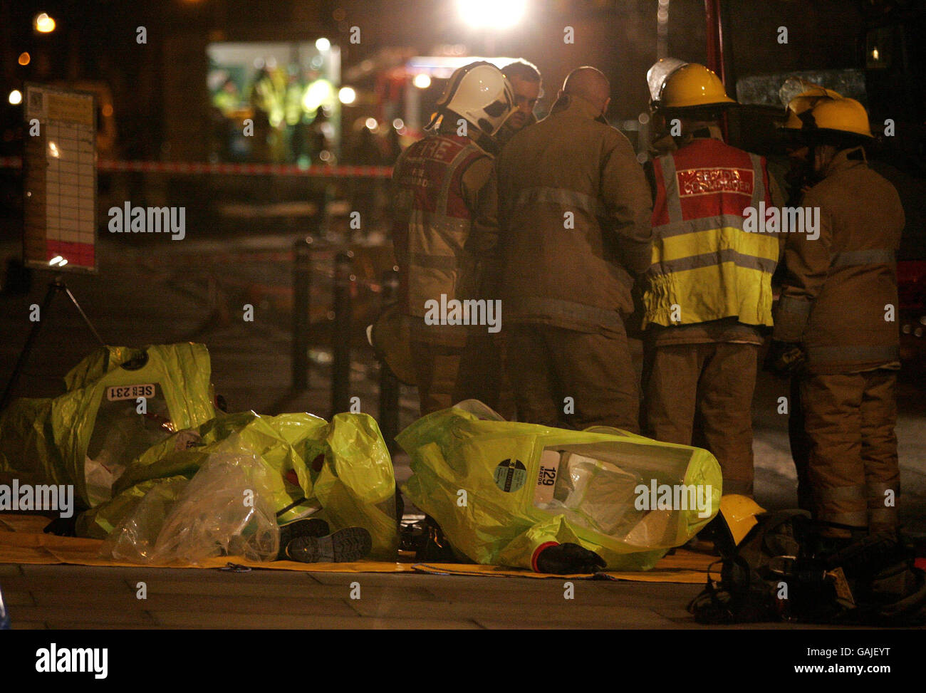 Building sealed off over 'radioactive packages' Stock Photo - Alamy