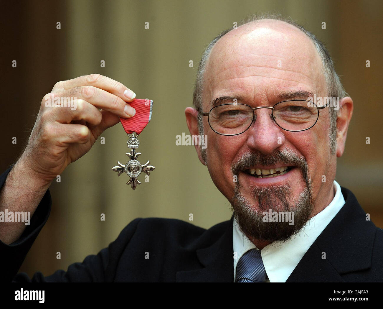 Ian anderson singer and leader of 1970s band jethro tull hi-res stock ...