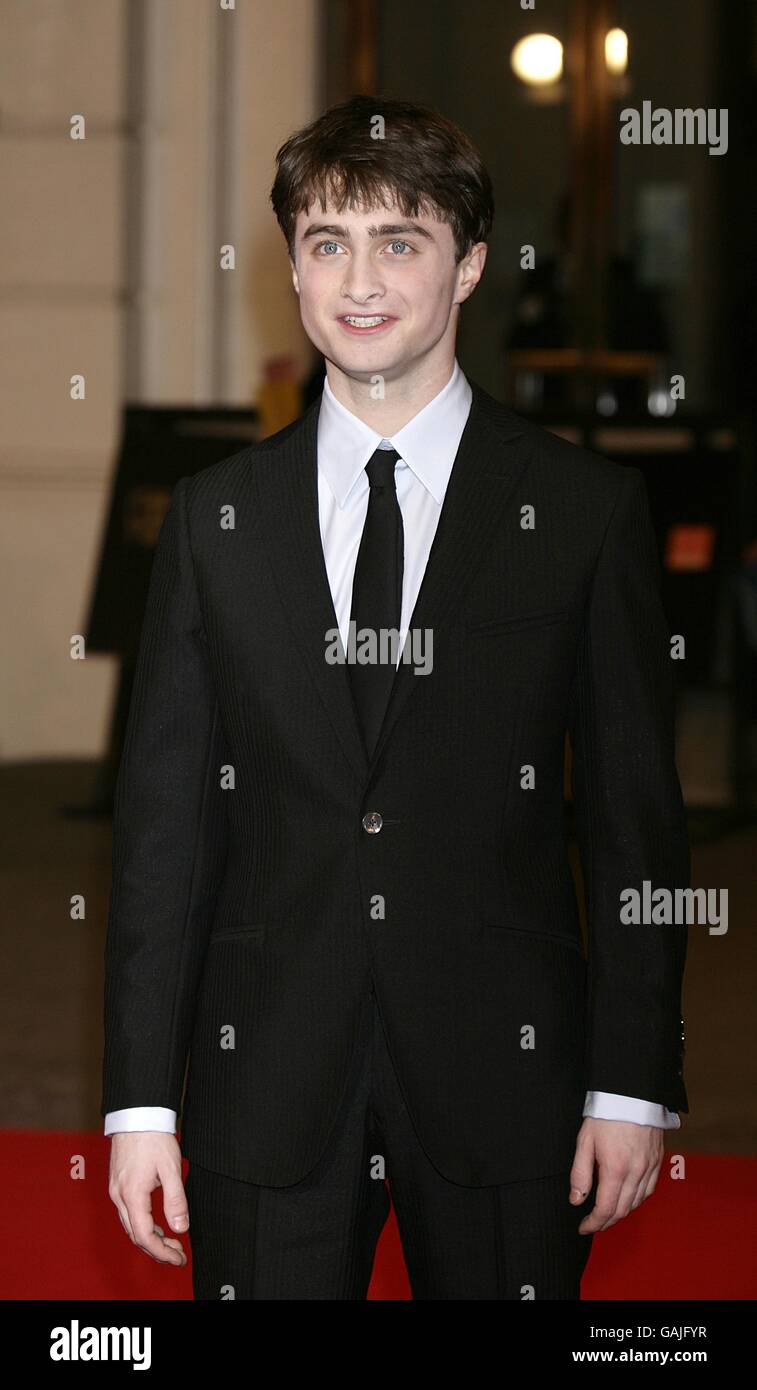 Daniel Radcliffe arrives for the 2008 Orange British Academy Film ...