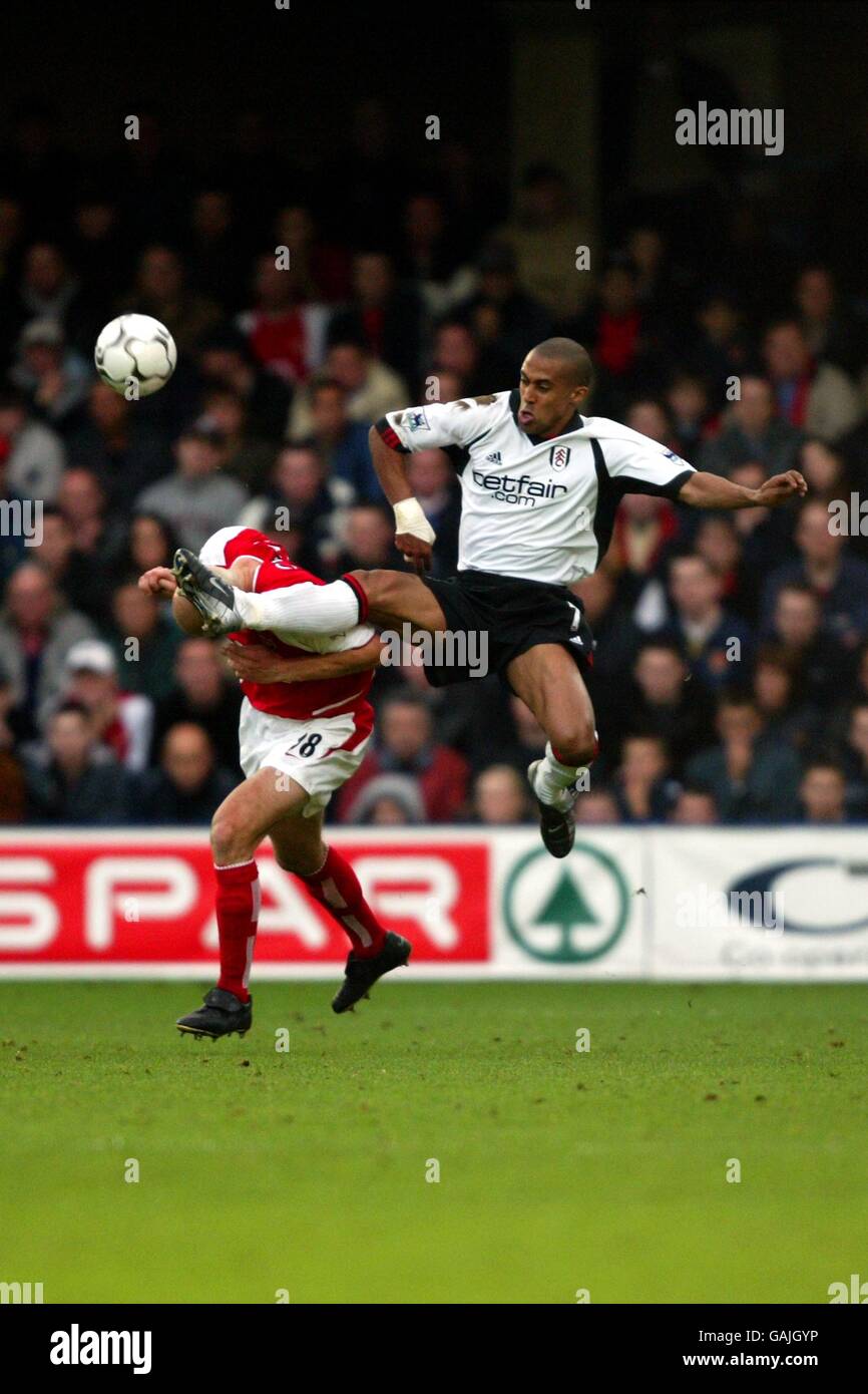 Soccer - FA Barclaycard Premiership - Fulham v Arsenal. Arsenal's ...