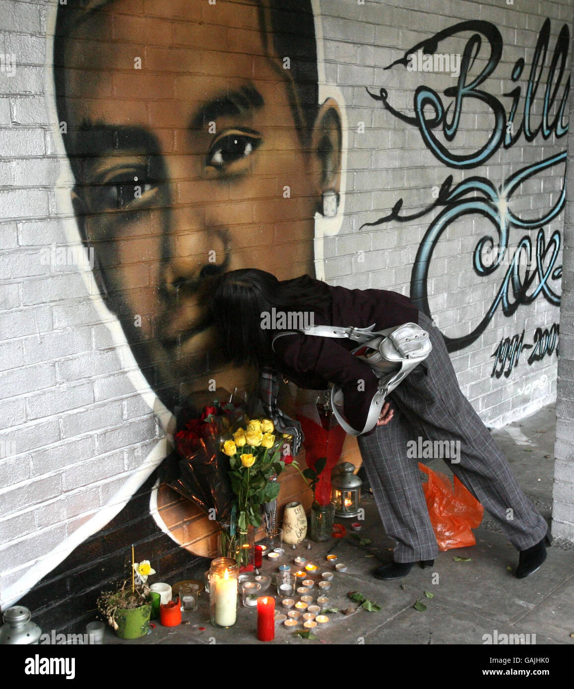 Billy Cox death - one year on Stock Photo - Alamy