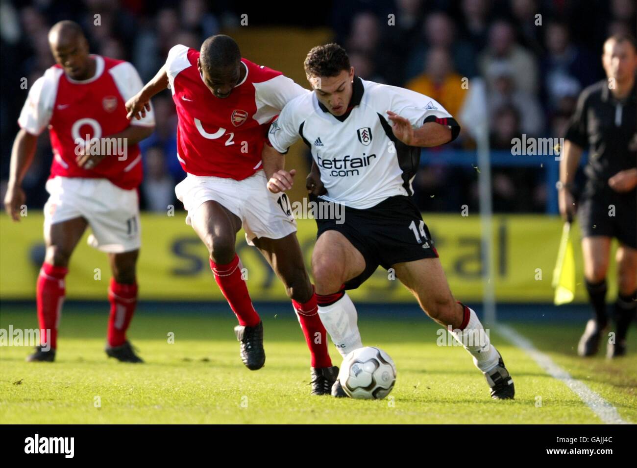 Soccer - FA Barclaycard Premiership - Fulham v Arsenal. Fulham's Steed ...