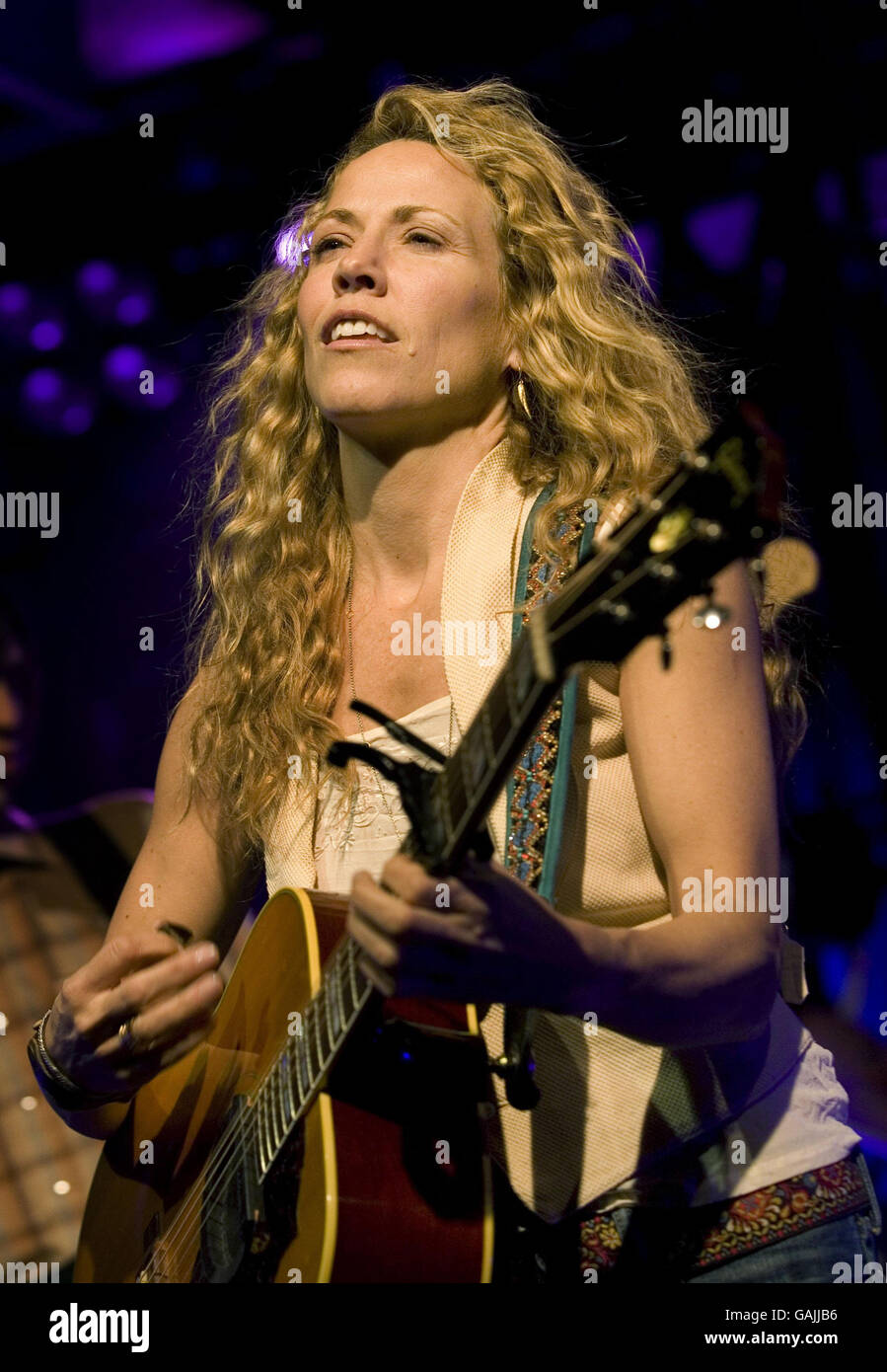 Sheryl Crow performs live on stage at Scala in Kings Cross, central ...