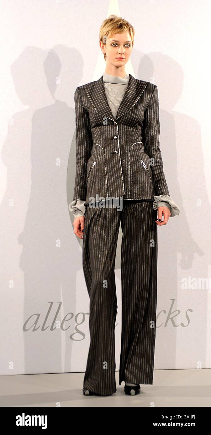 Allegra hicks during her show at 17 berkeley street hi-res stock ...