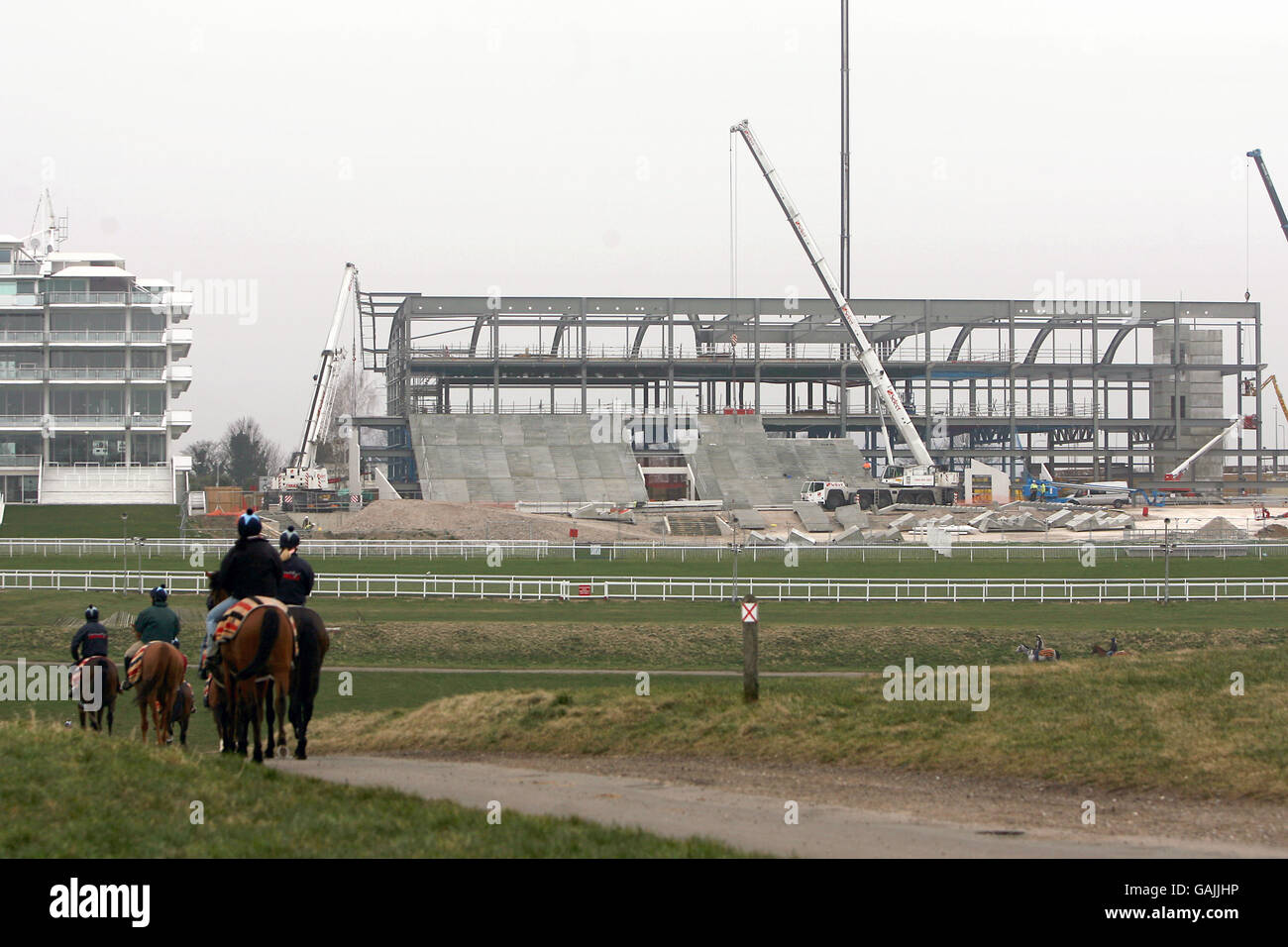 Horse Racing - Grandstand Redevelopment - Epsom Downs Racecourse ...