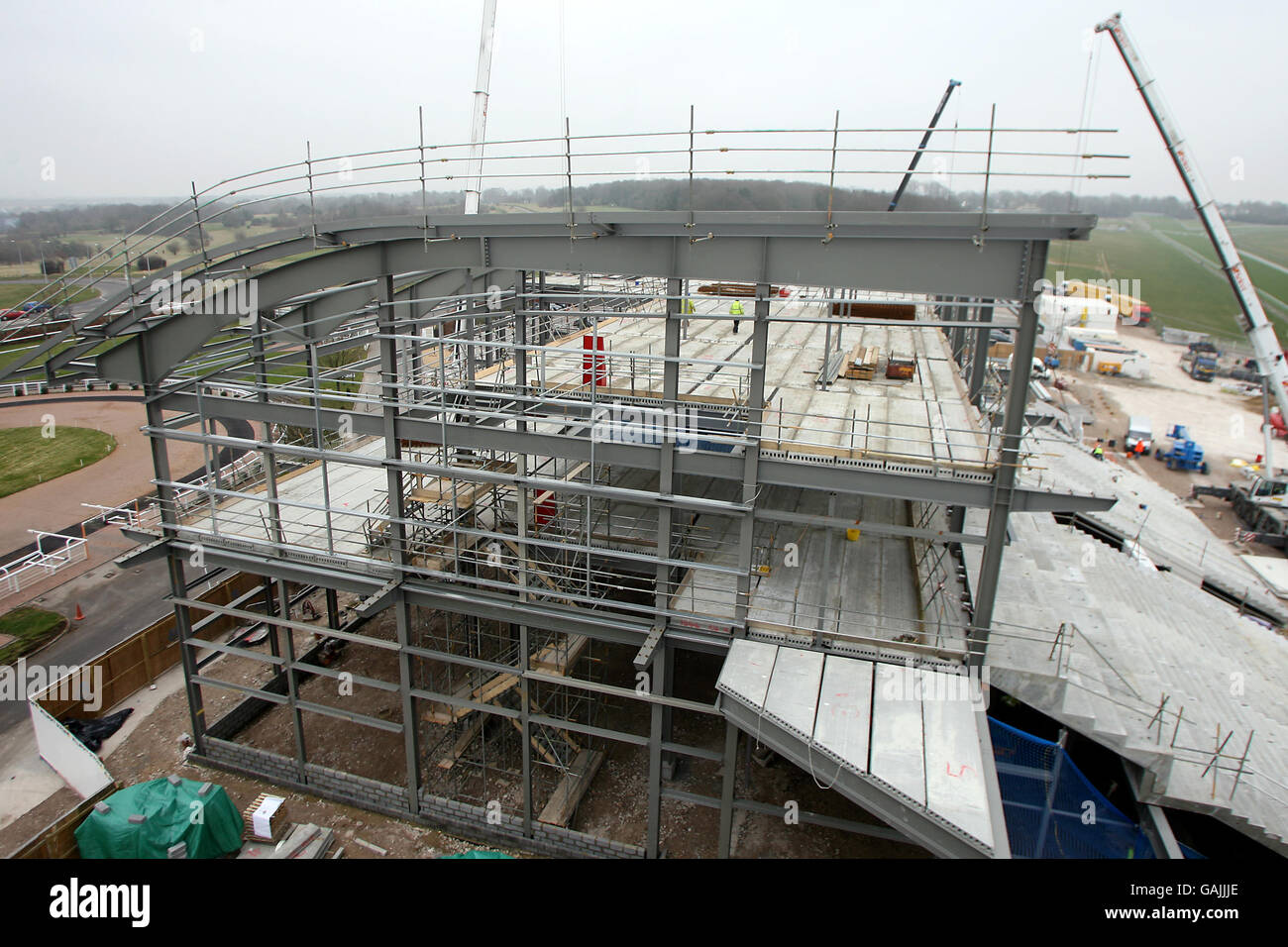 Horse Racing - Grandstand Redevelopment - Epsom Downs Racecourse ...