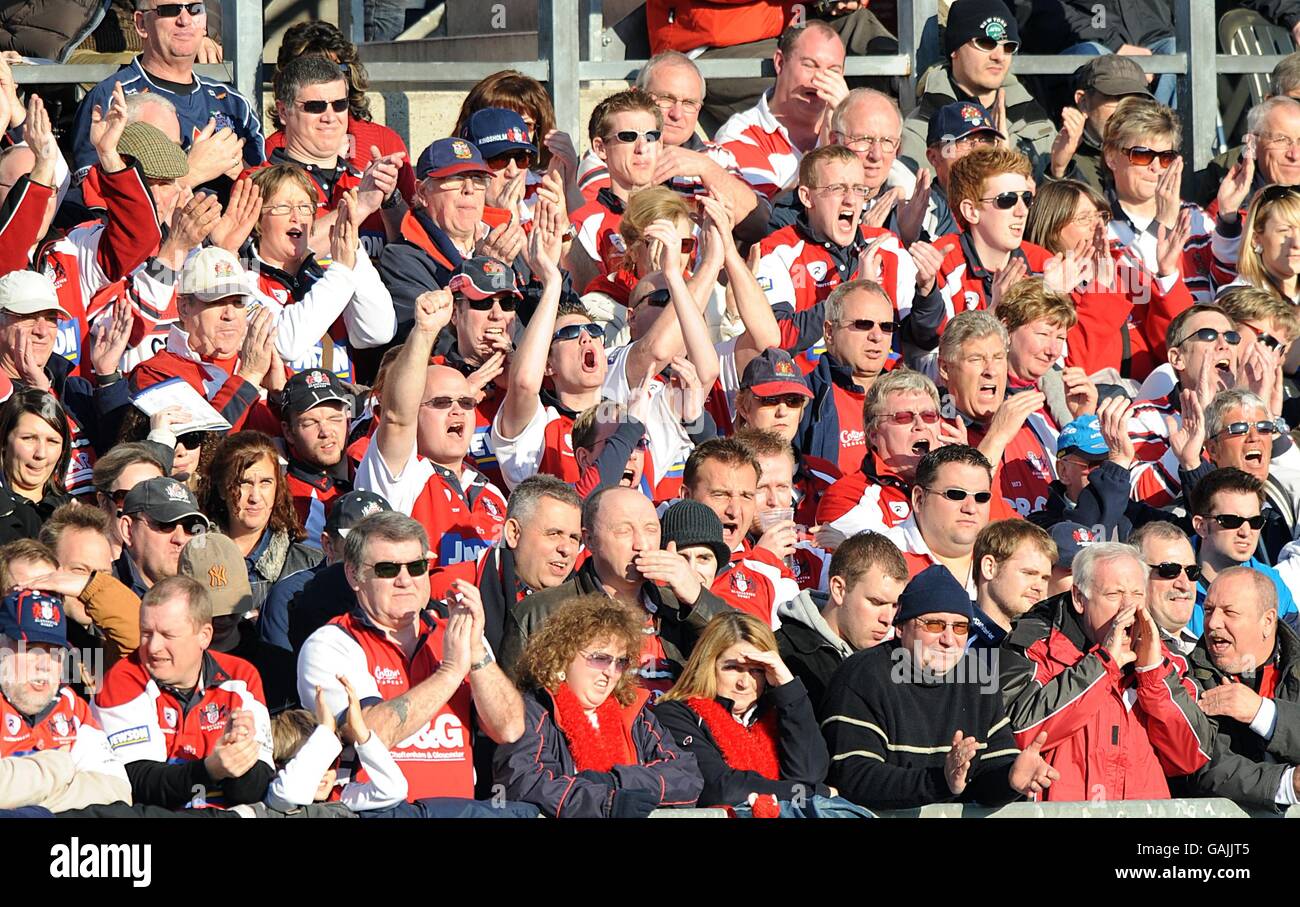 Rugby fans in stands memorial sadium hi-res stock photography and ...