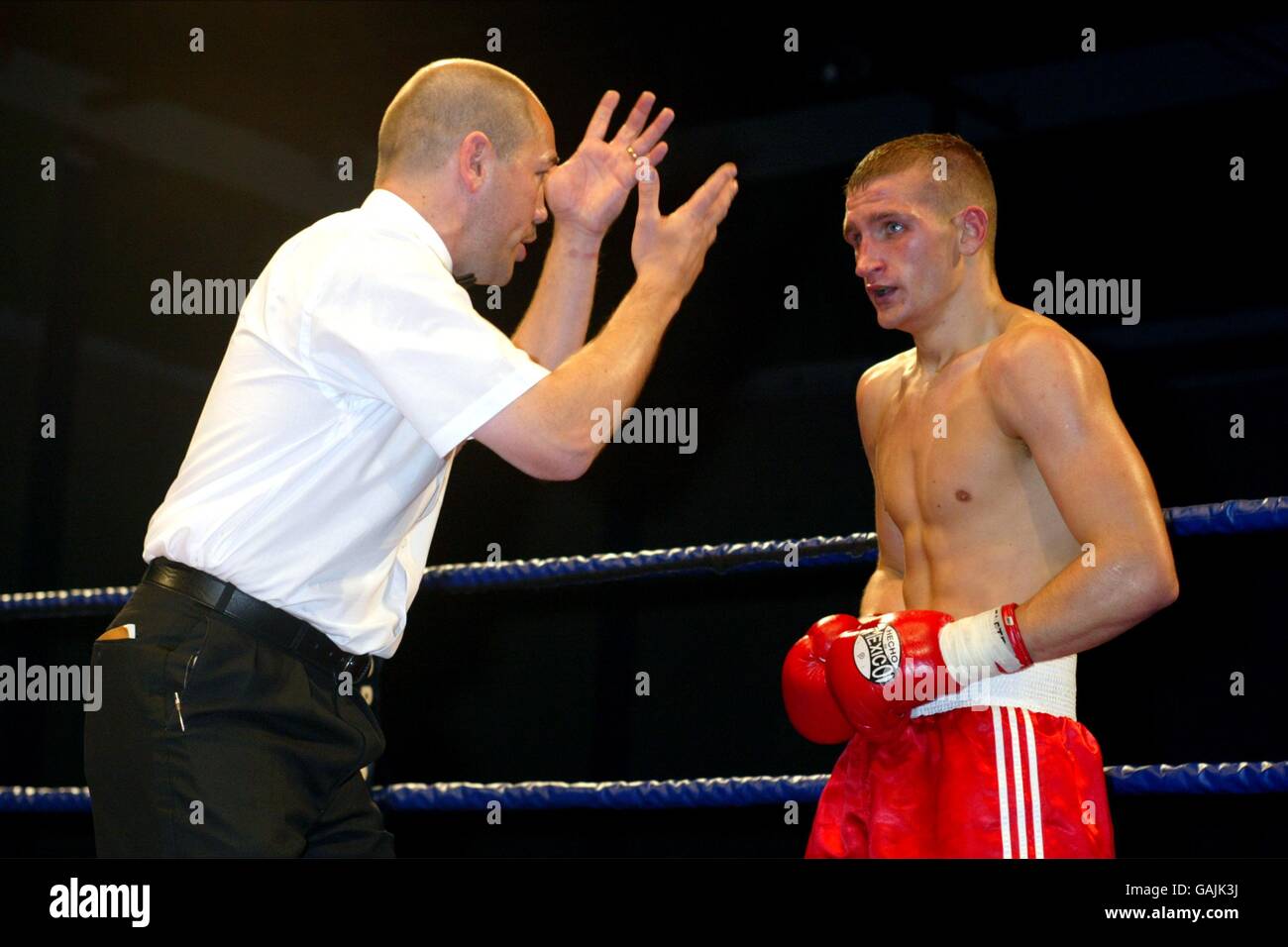 Boxing - Welterweight Contest - Gerald McAuley v Taz Jones. Taz Jones ...