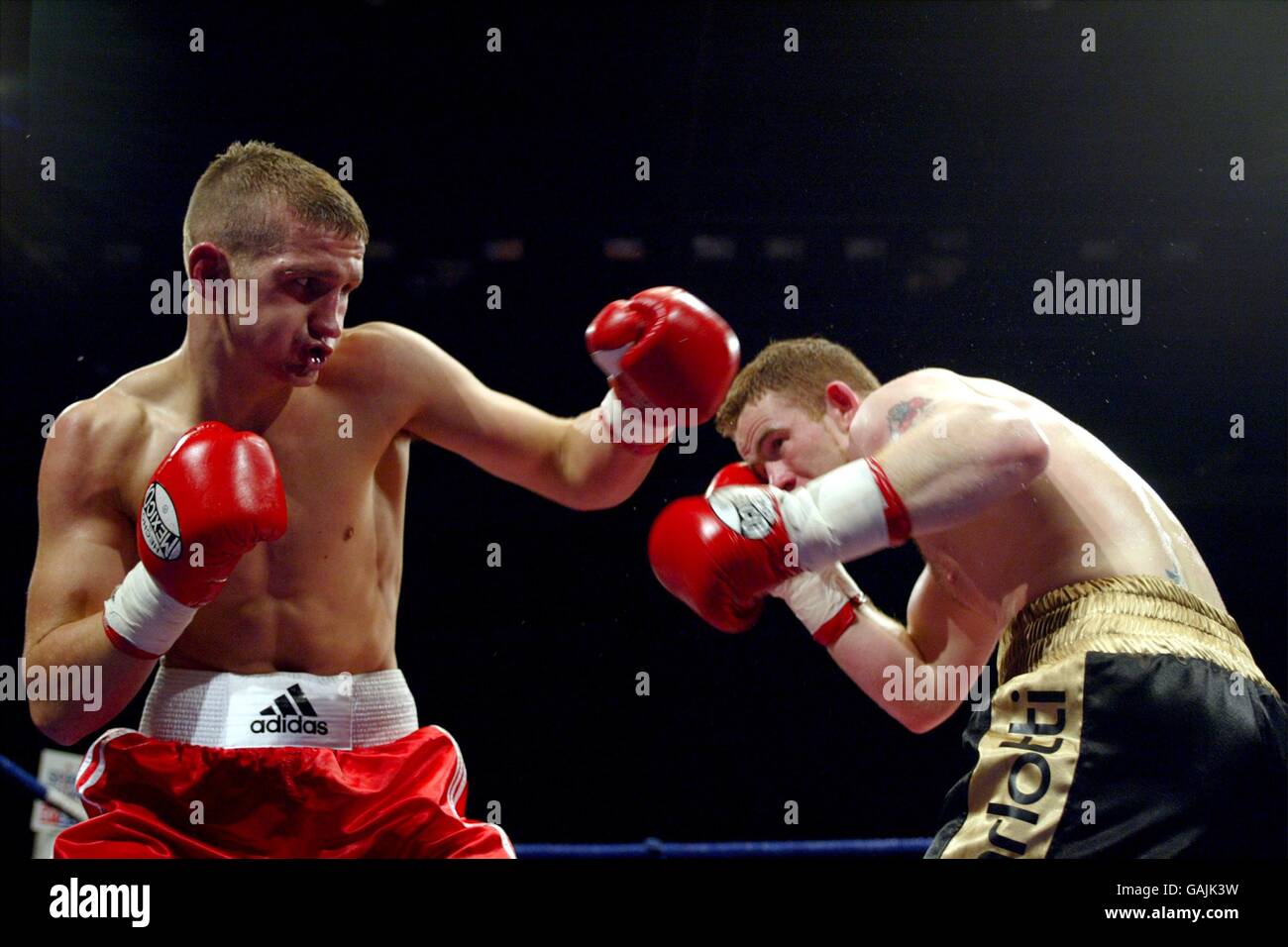 Boxing - Welterweight Contest - Gerald McAuley v Taz Jones Stock Photo ...