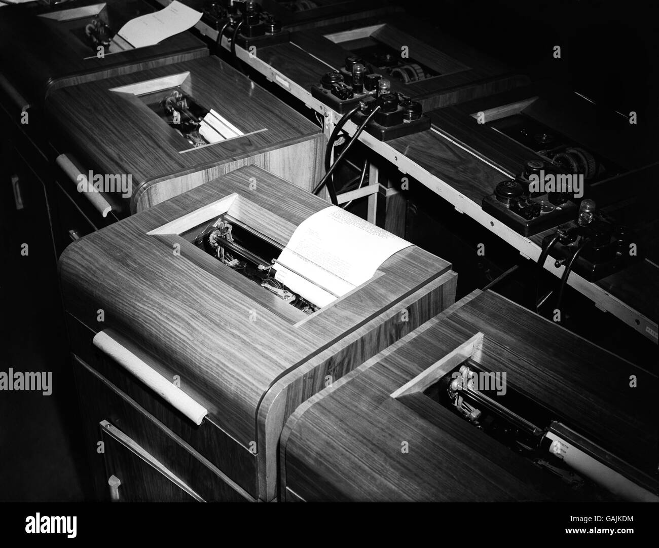 The Press Association - 1950's Stock Photo - Alamy