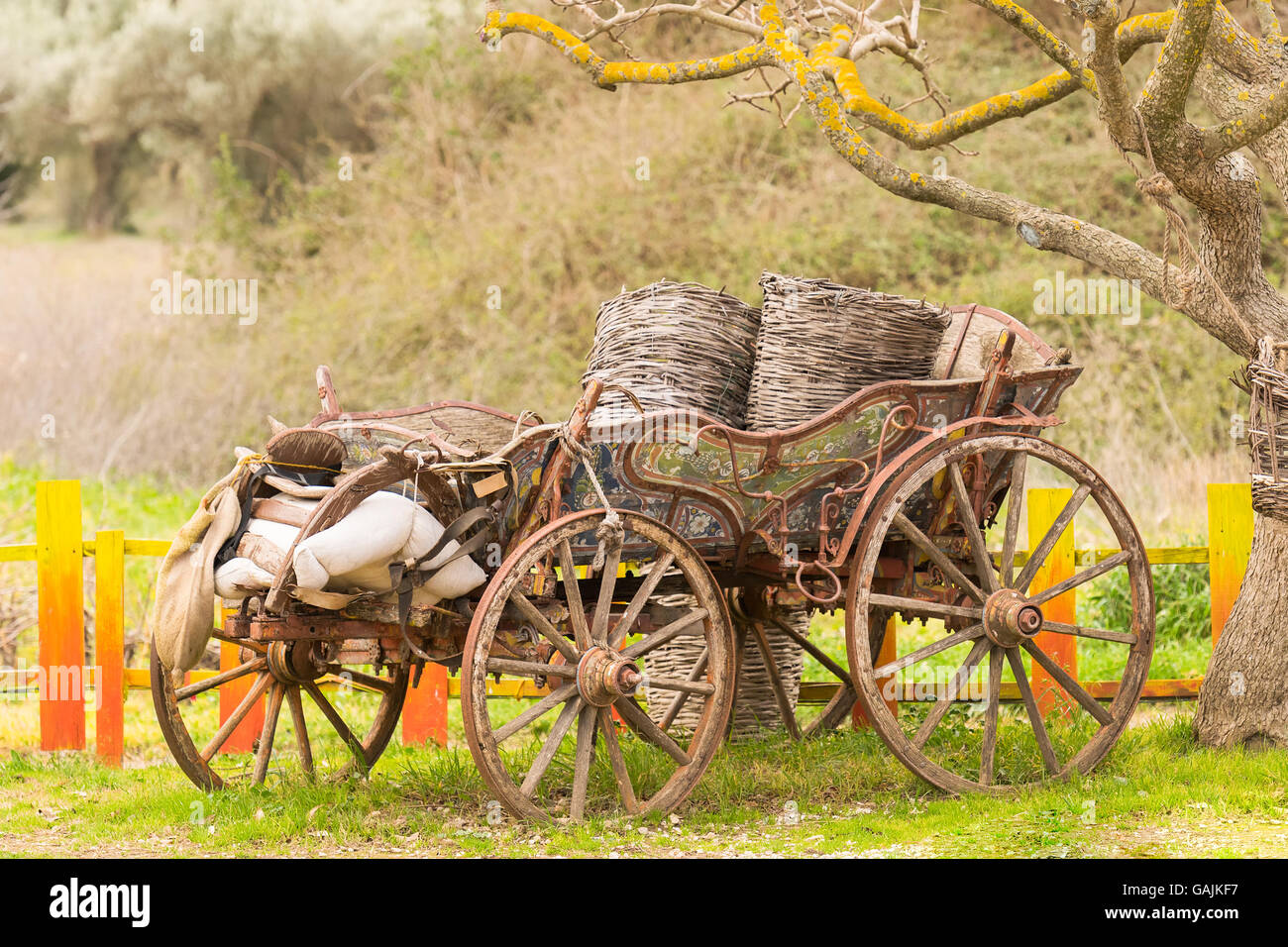 Old vintage carriage hi-res stock photography and images - Alamy