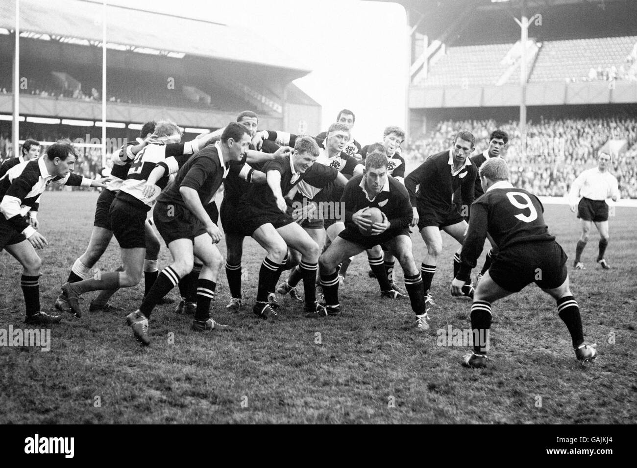 Rugby Union - Tour Match - Barbarians v New Zealand. New Zealand's ...