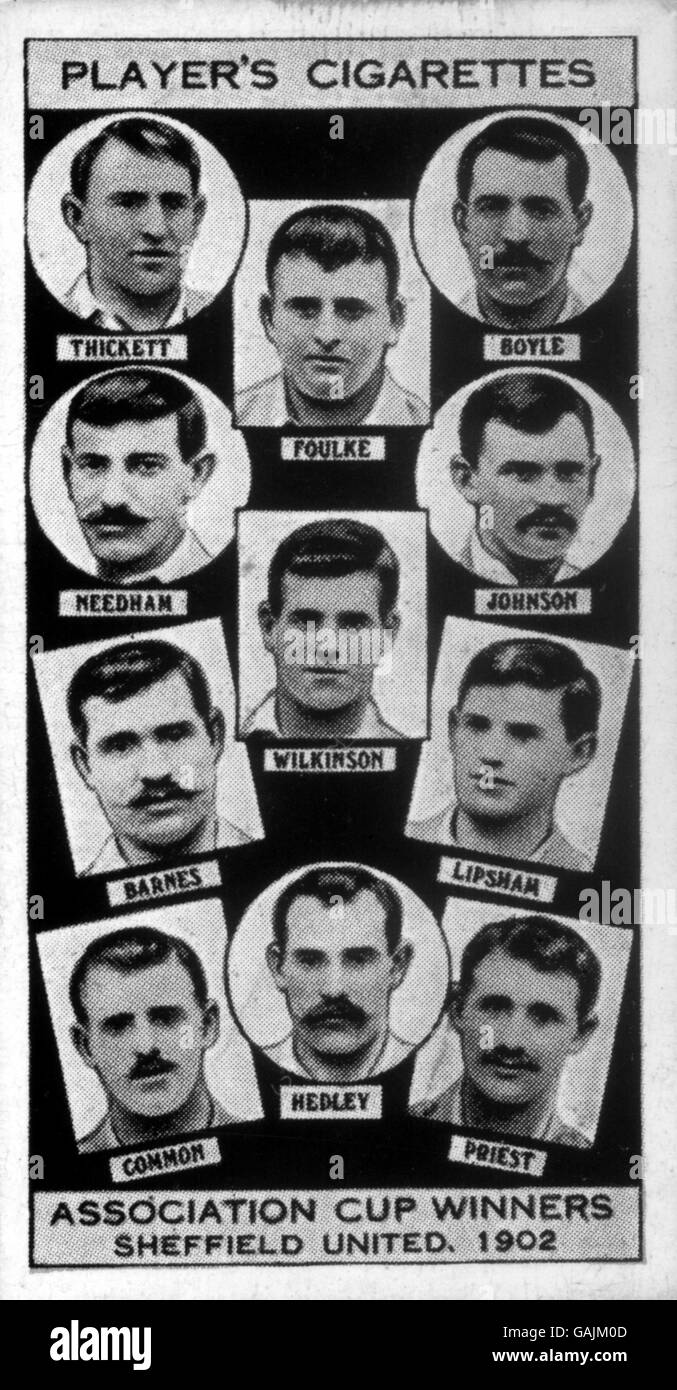 Head shot football itvcupwinners facup1884 1915 facup1884 hi-res stock ...