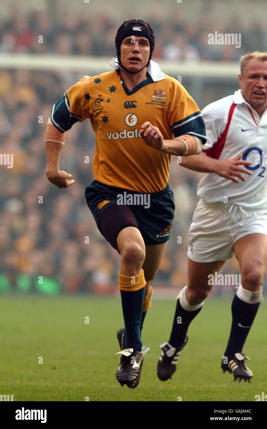 Rugby Union - International Friendly - England v Australia. Stephen ...
