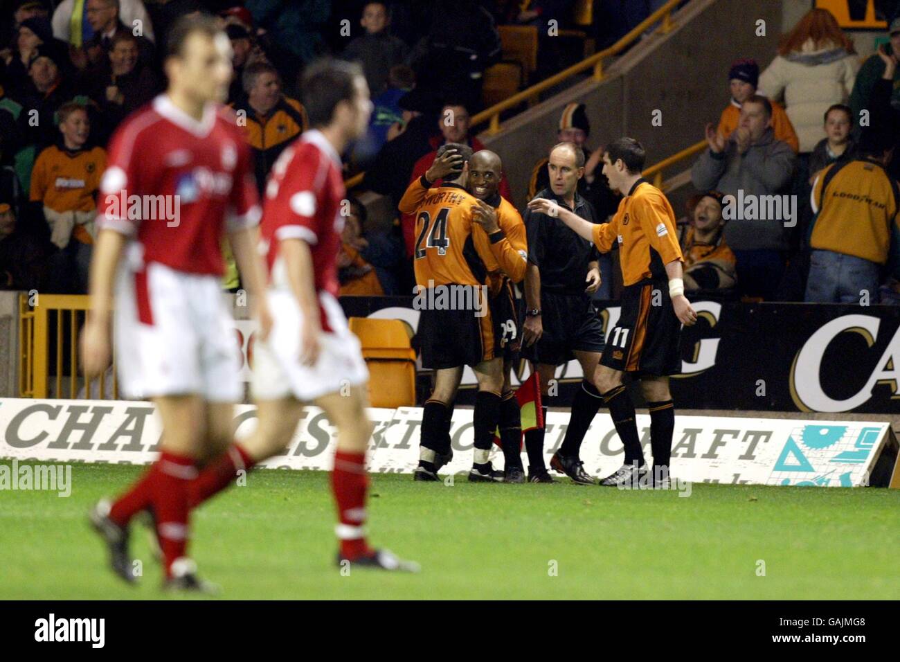 Wolverhampton Wanderers' Dean Sturridge celebrates his winning goal ...