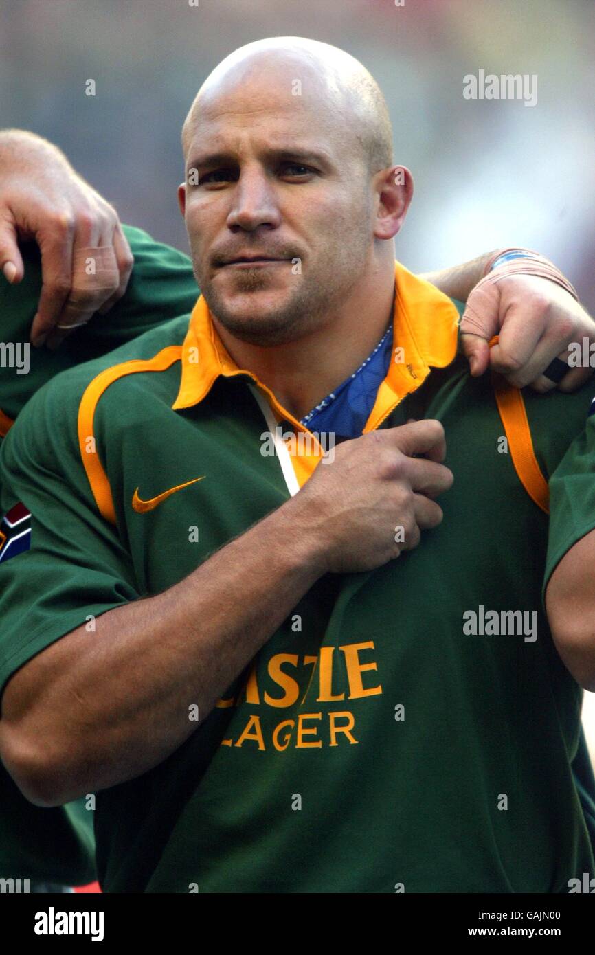 Rugby Union - International Friendly - England v South Africa Stock ...