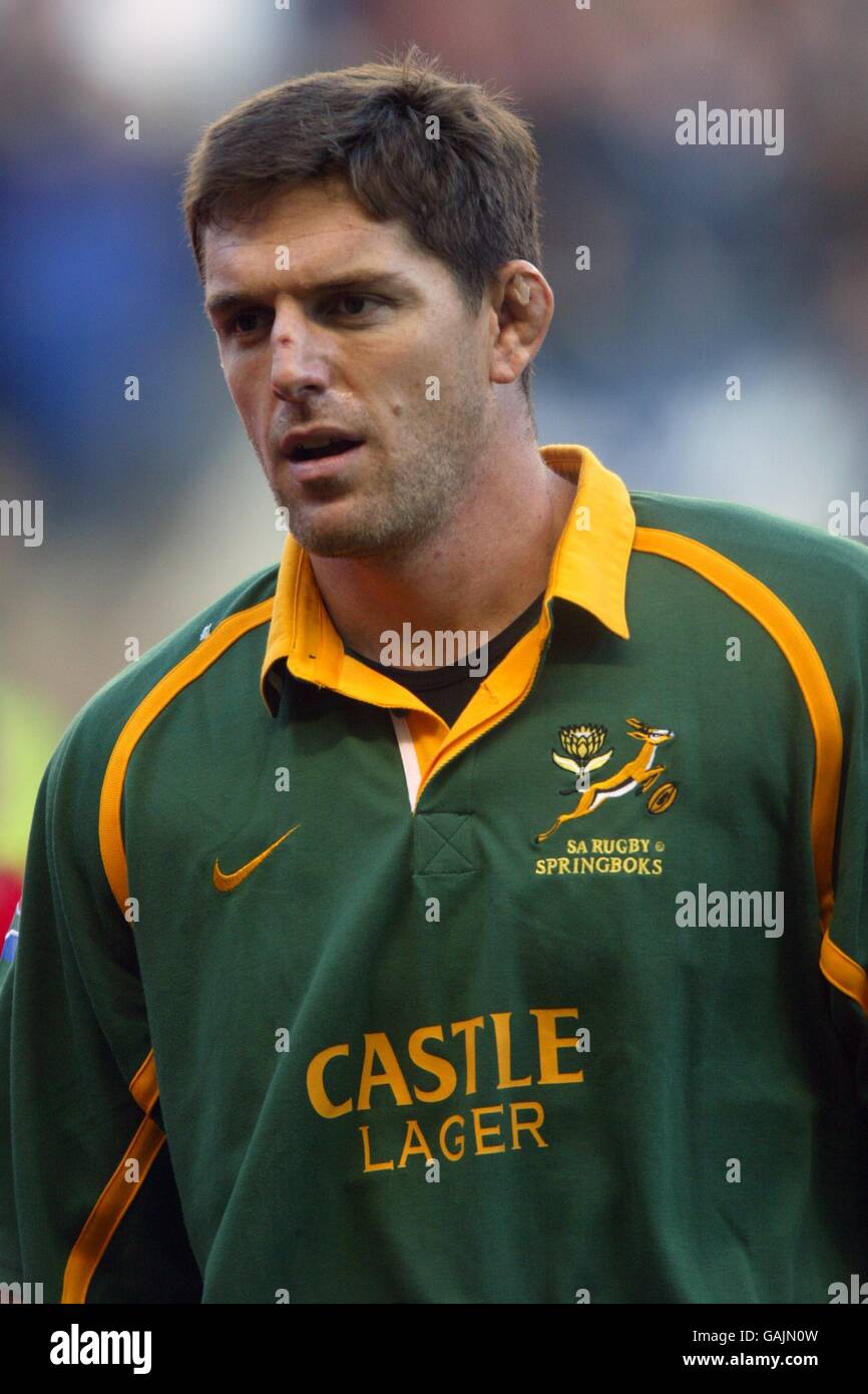 Rugby Union - International Friendly - England v South Africa Stock ...