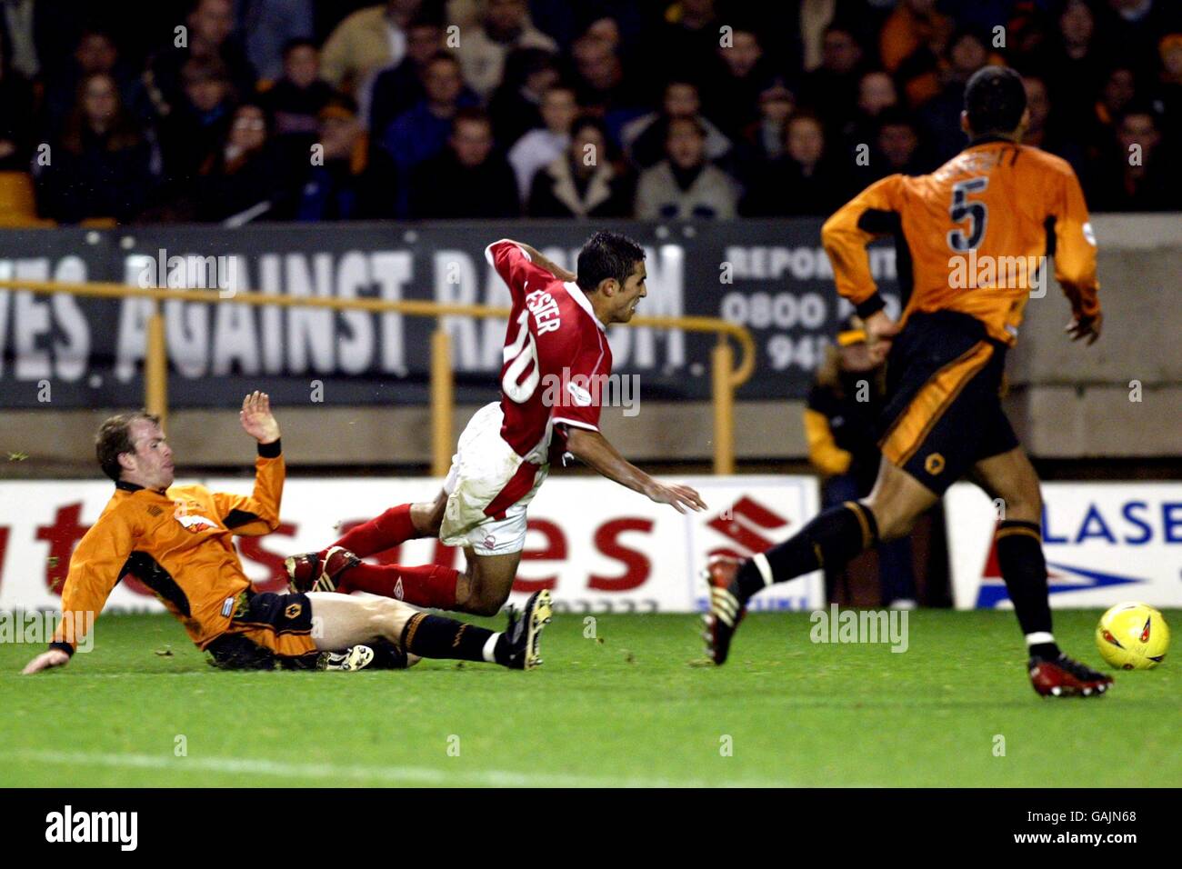 Sport football action mark clyde hi-res stock photography and images ...