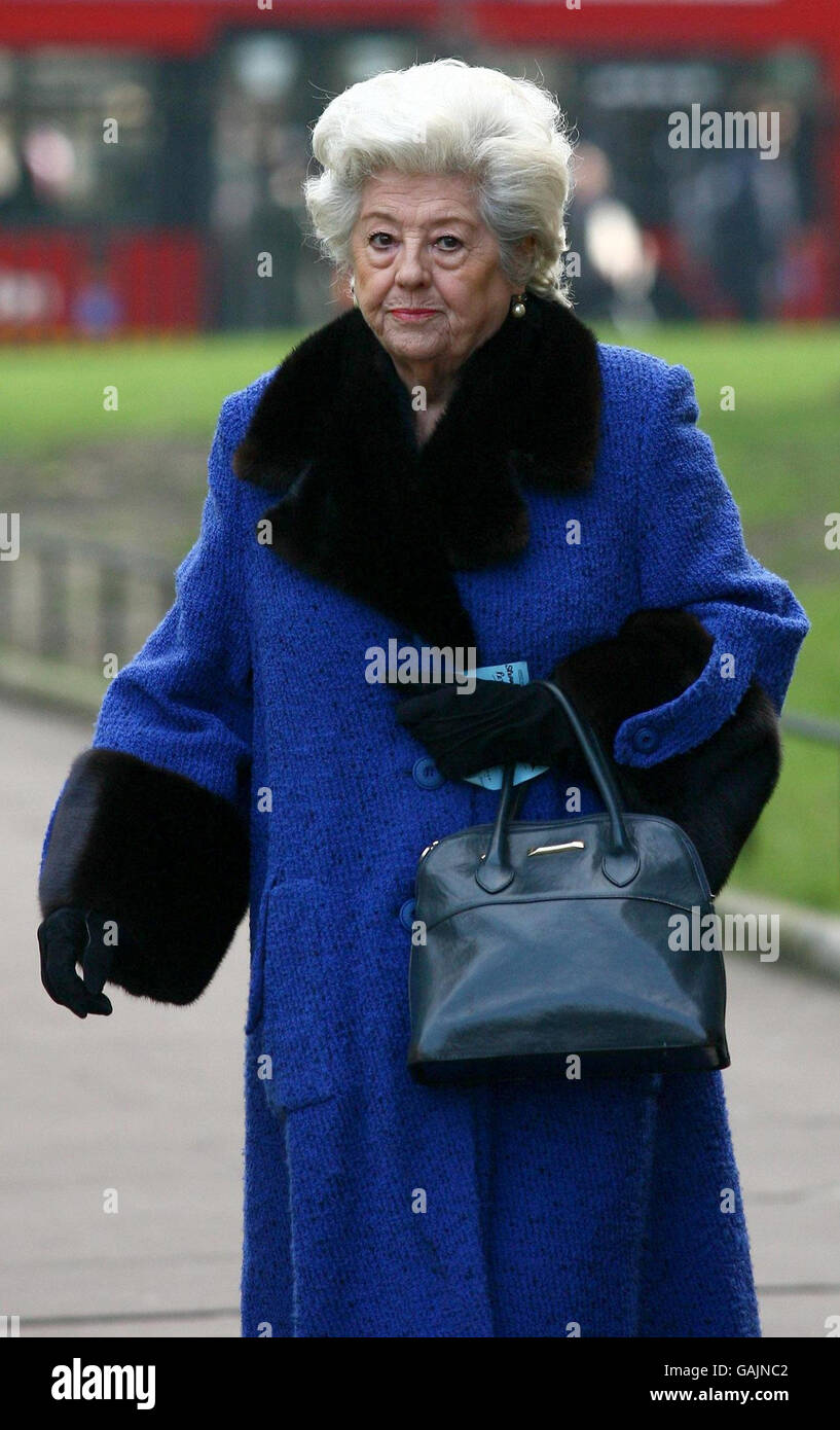 Former conservative cabinet minister lord biffen hi-res stock ...