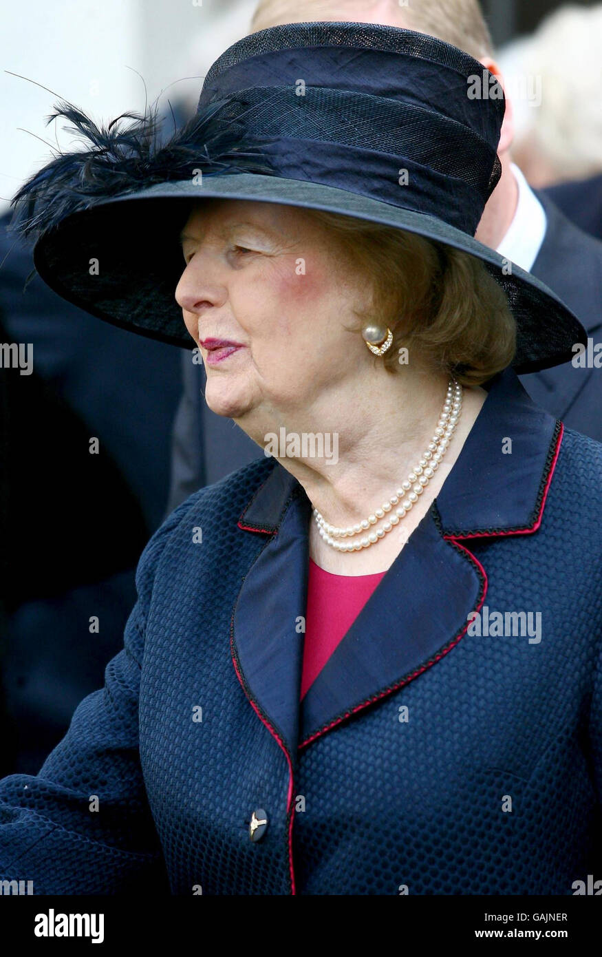 Former conservative cabinet minister lord biffen hi-res stock ...