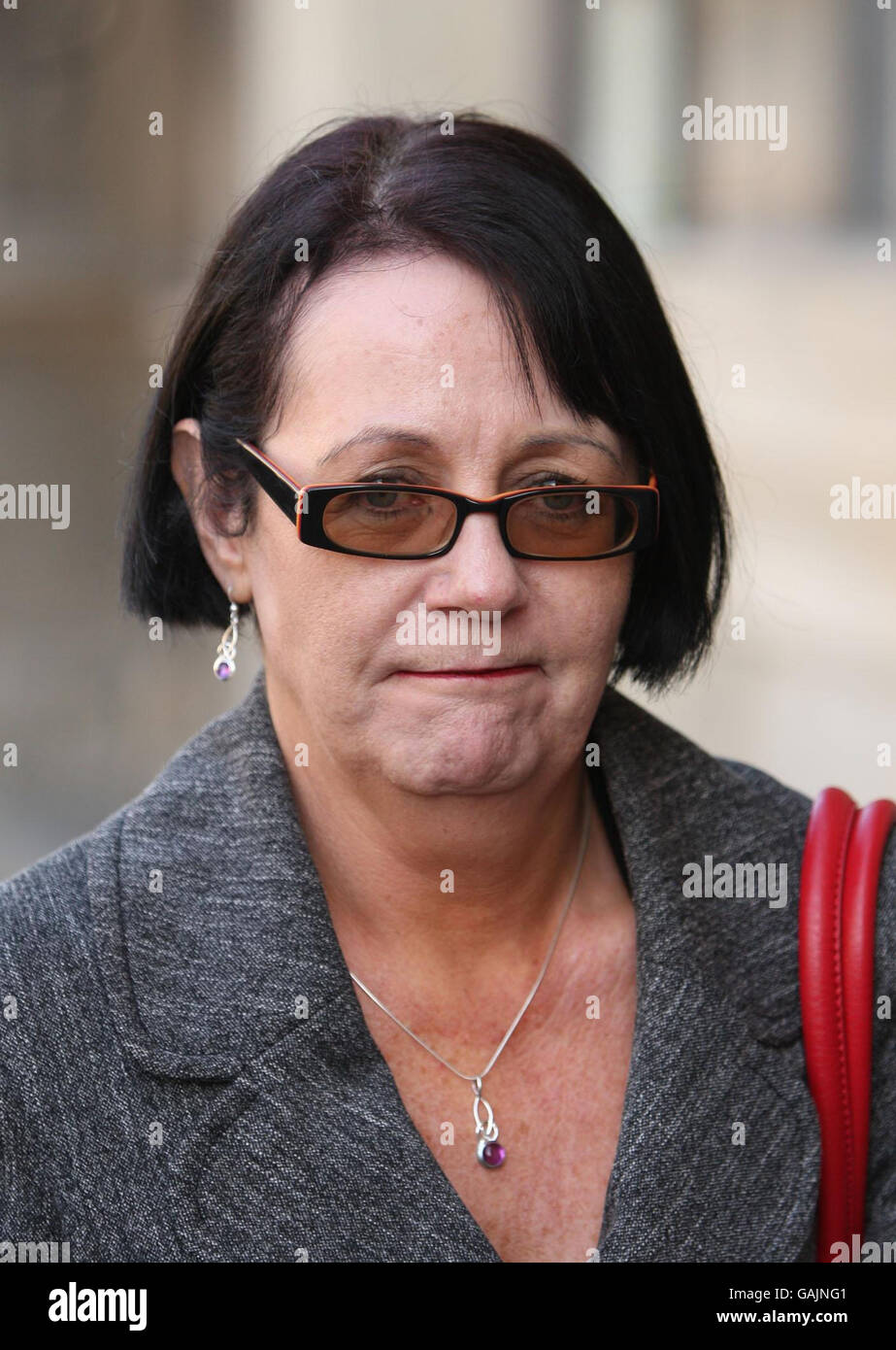 The mother of Cpl Kris O'Neill, Valerie O'Neill arrives with son ...