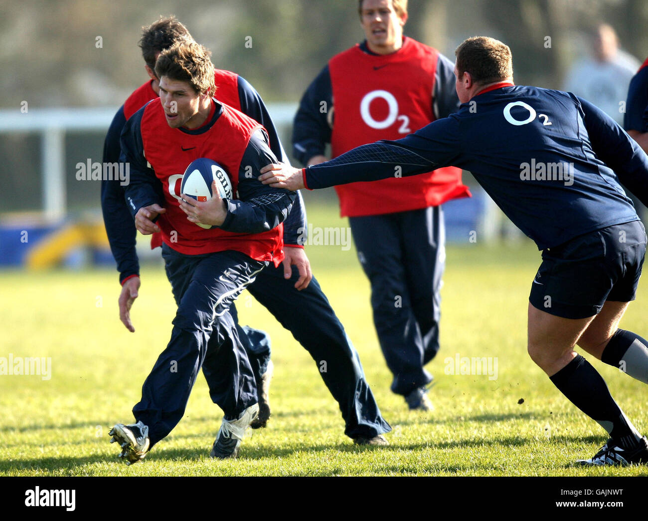 Rugby Union - England Training Session - Bath University Stock Photo ...