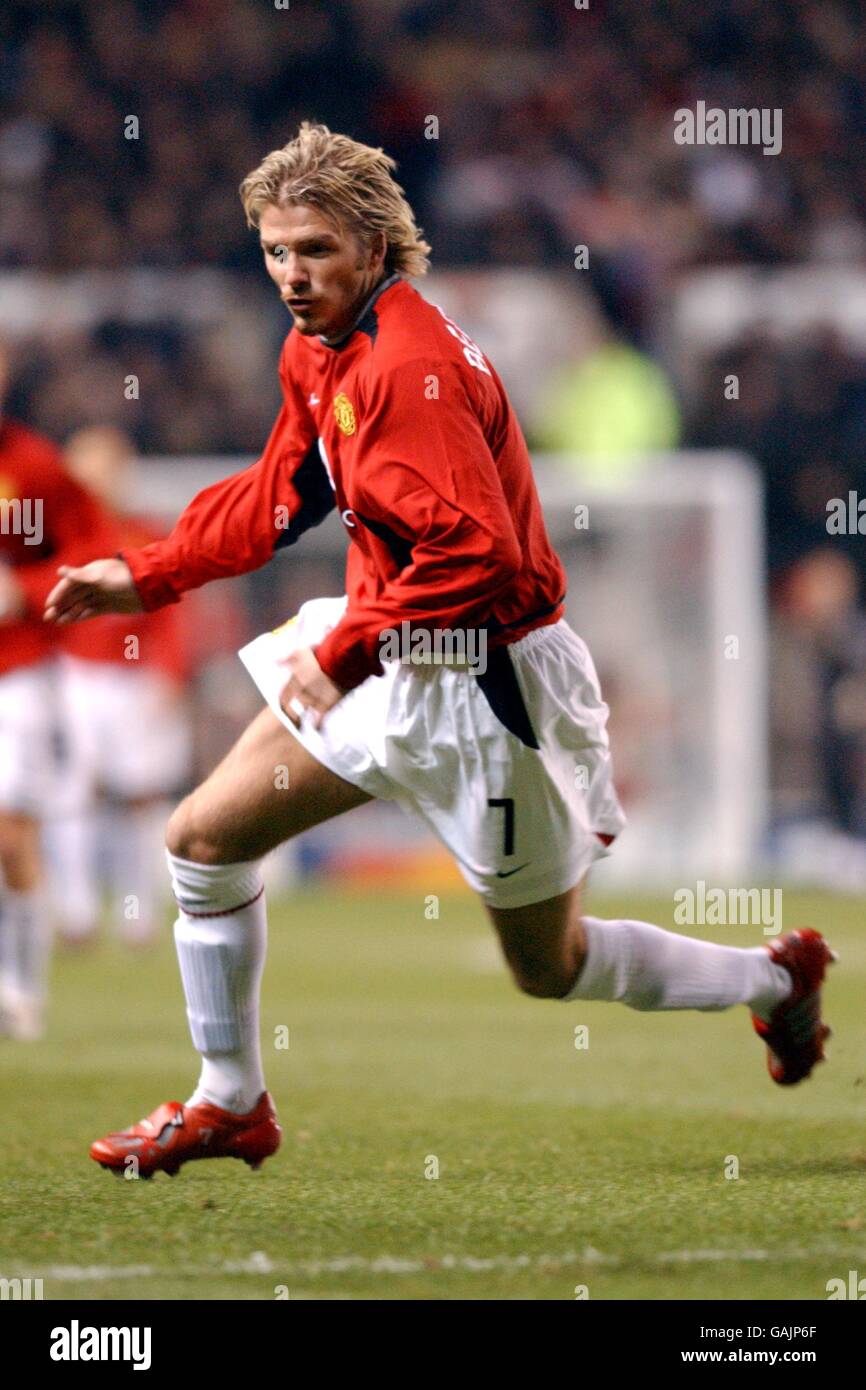 Manchester United's David Beckham makes his return after recovering ...