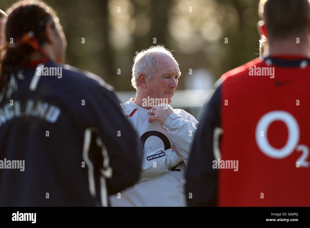 Rugby Union - England Training Session - Bath University. Coach Brian ...
