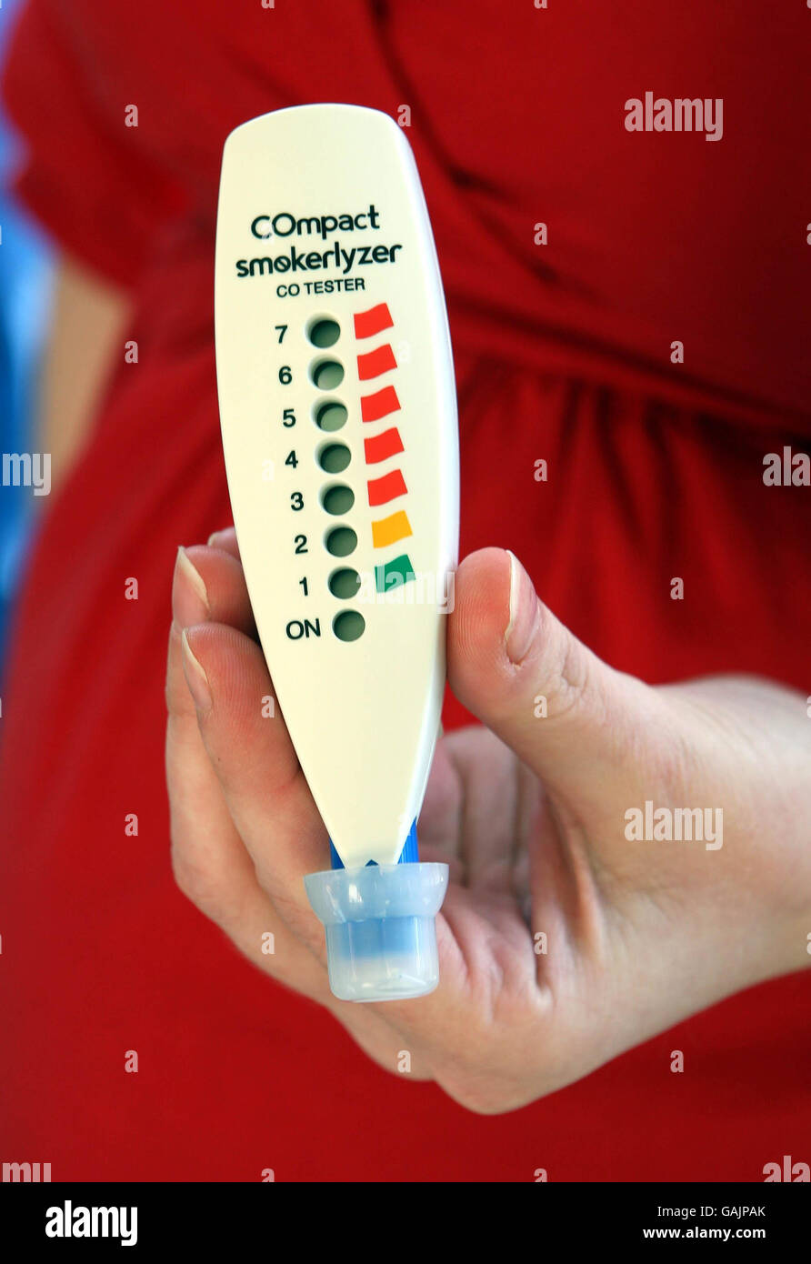 The C0mpact smokerlyzer which was used on Kelly Anne Bullingham as she ...