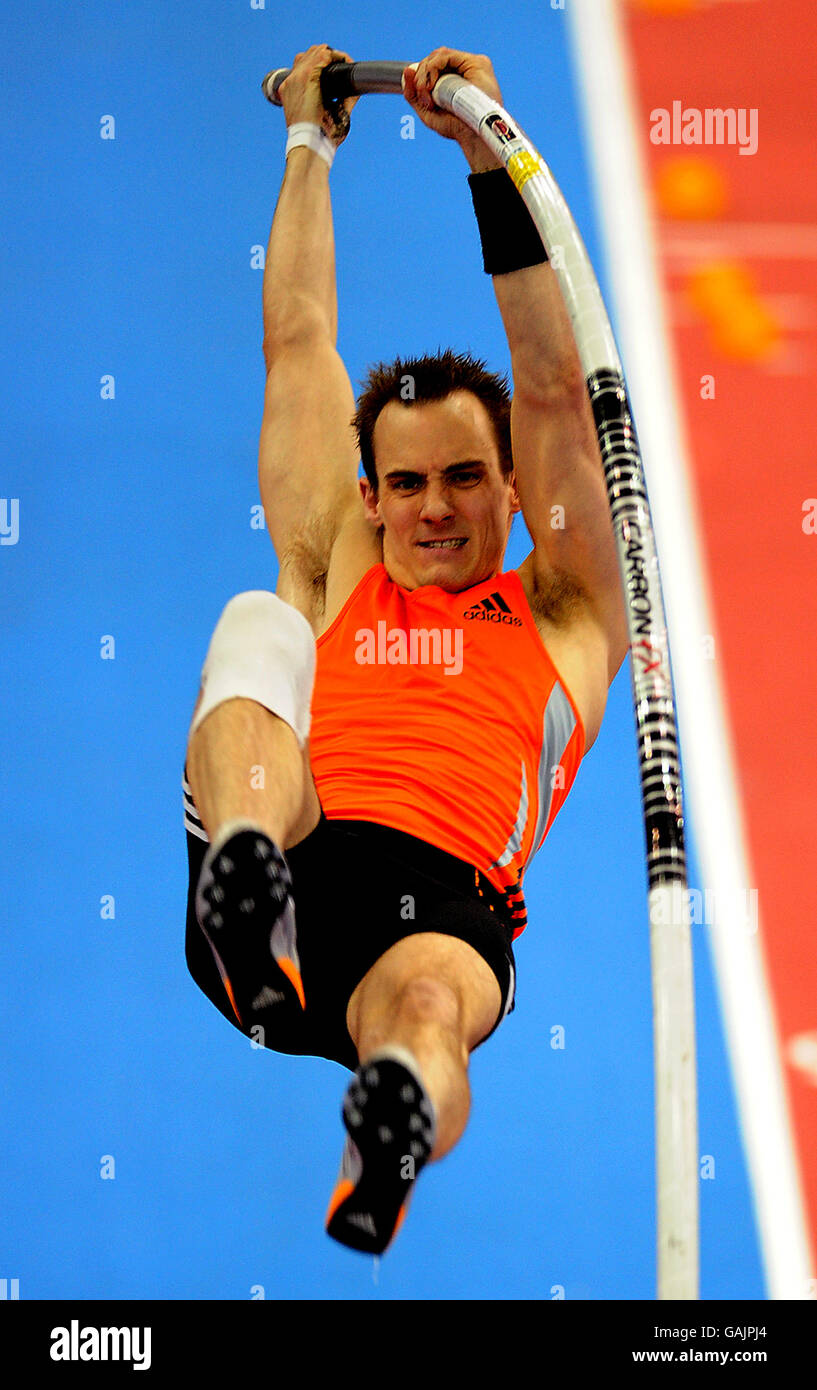 Athletics - Norwich Union Grand Prix - The National Indoor Arena Stock ...