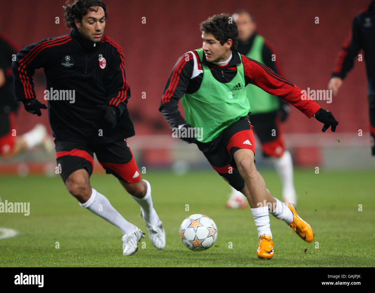 Ac milans alexander pato during training hi-res stock photography and ...